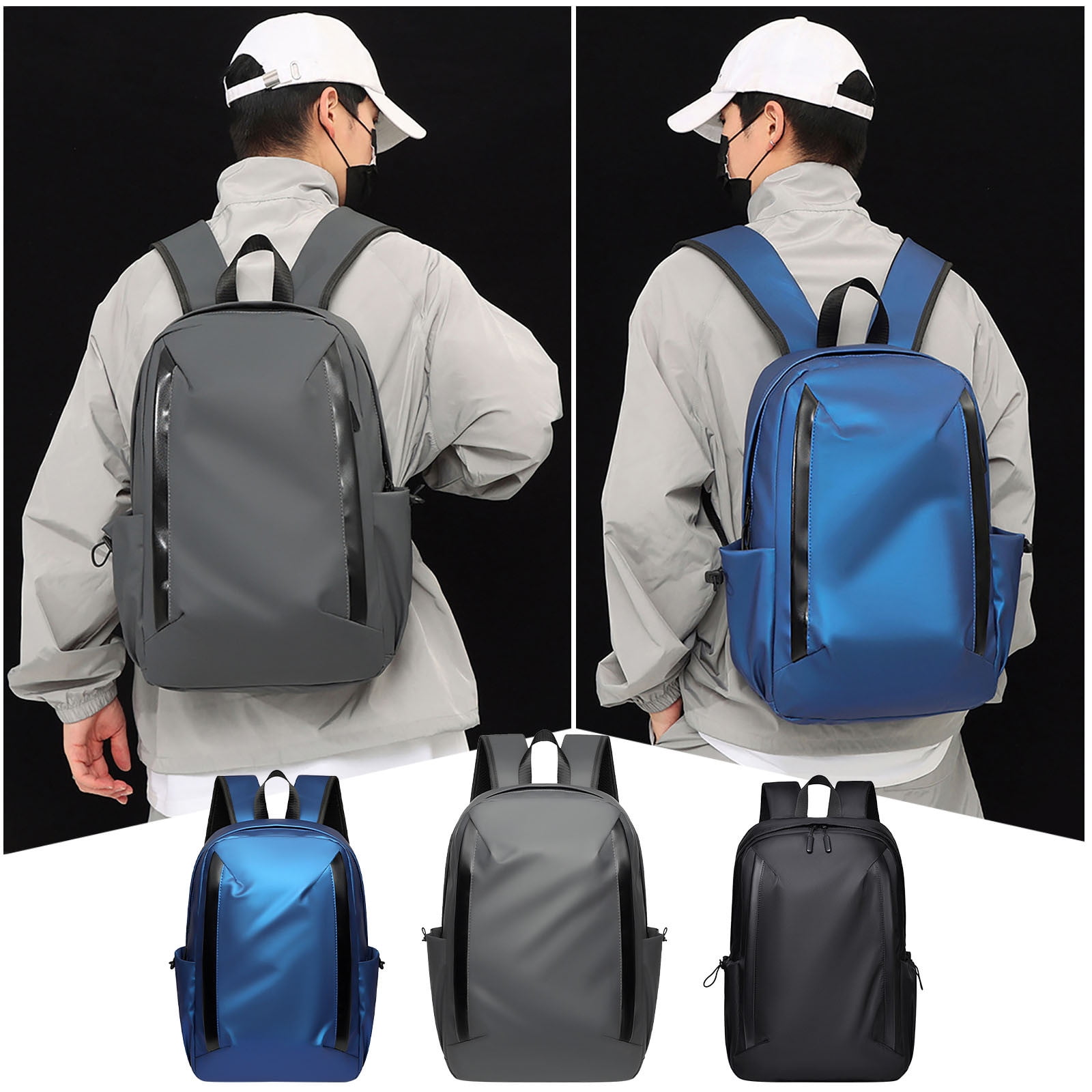 Large Capacity Laptop Backpack, Travel Commuter Bag, Waterproof ...