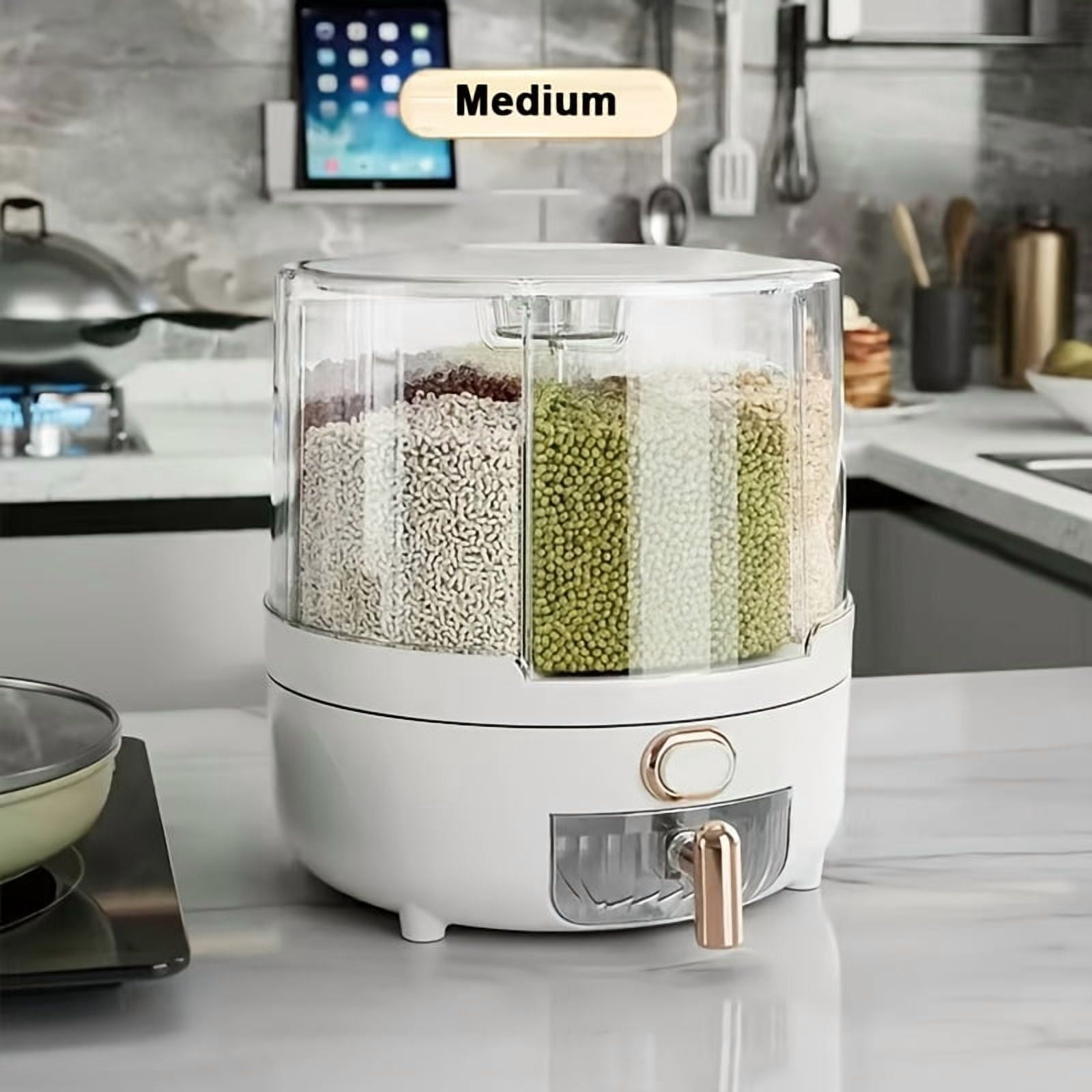 Large Capacity Moisture-Proof Grain Storage Container - Insect ...
