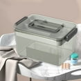Large Capacity Multi-Layer Medicine Storage Box, Plastic First Aid ...