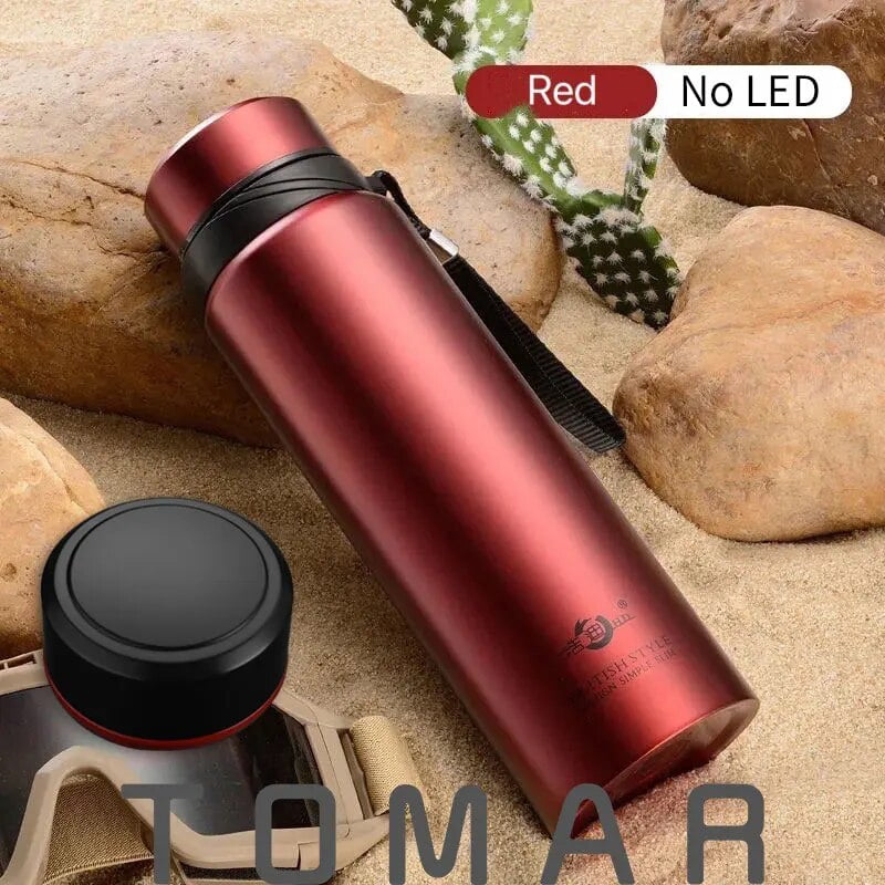 Large Capacity Outdoor Portable 304 Stainless Steel Vacuum Flask ...