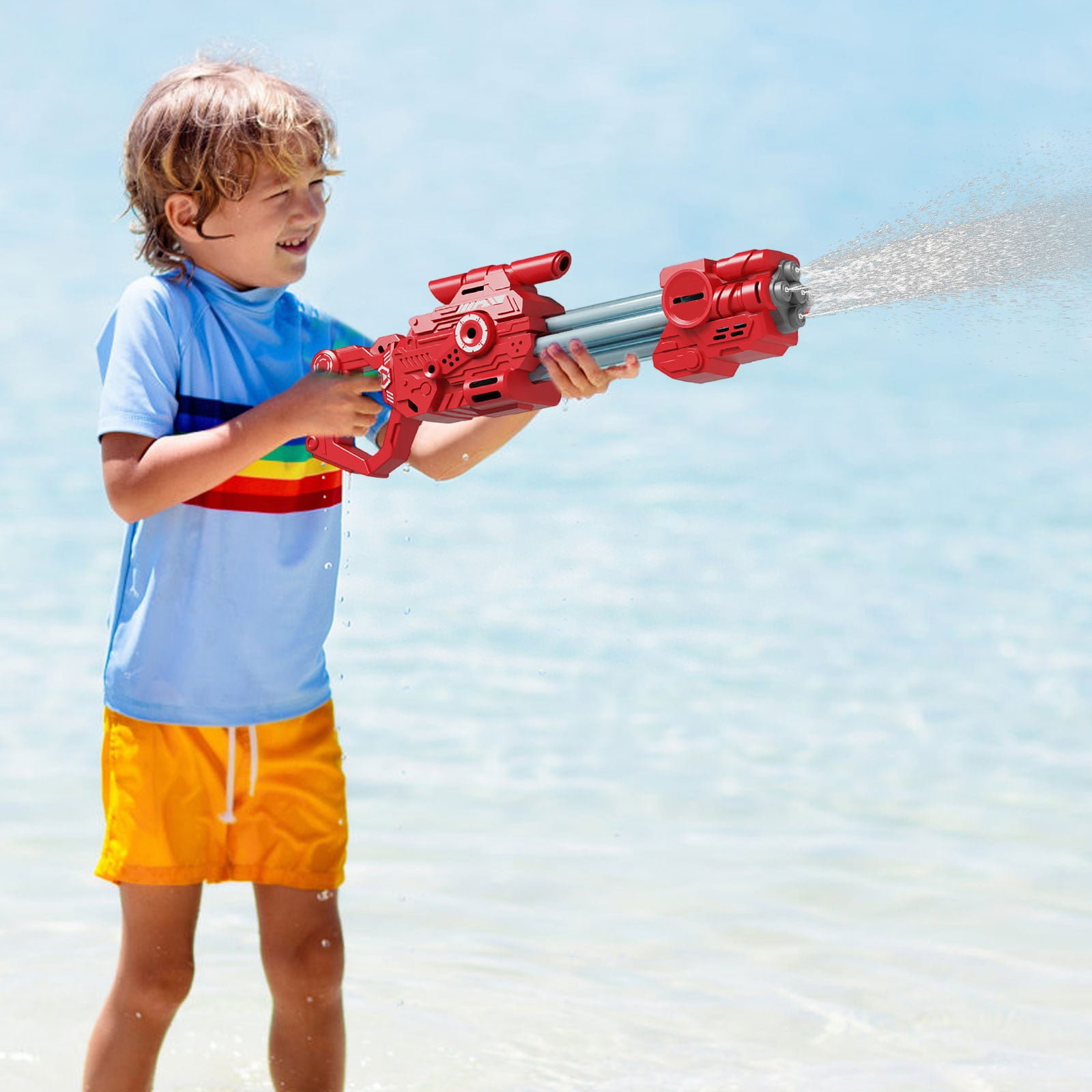 Large-Capacity Outdoor Water Blaster Toy for Kids - Beach Party Water ...