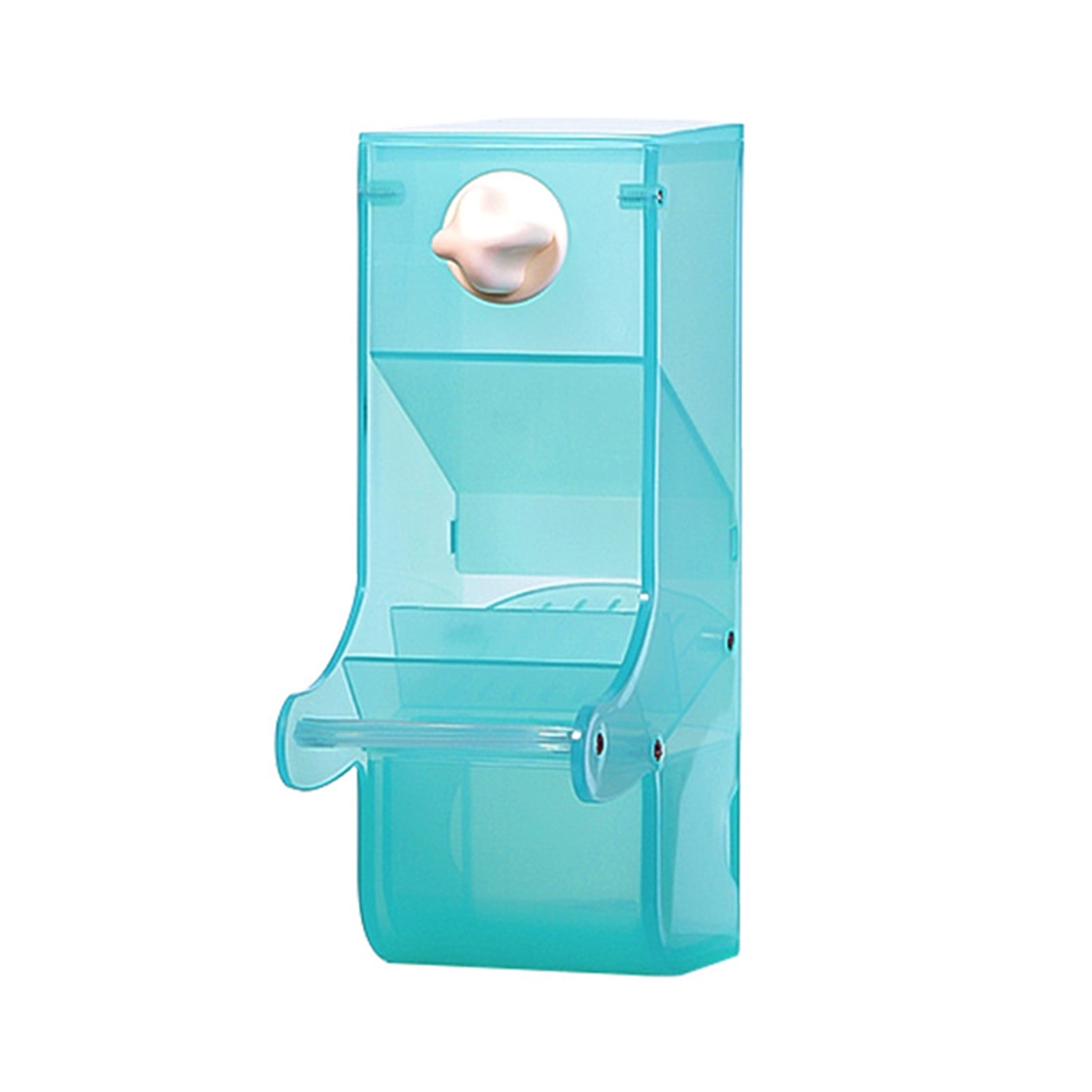 Large Capacity Parrot Feeder Splash-Proof Anti-Spill Bird Trough Pet ...