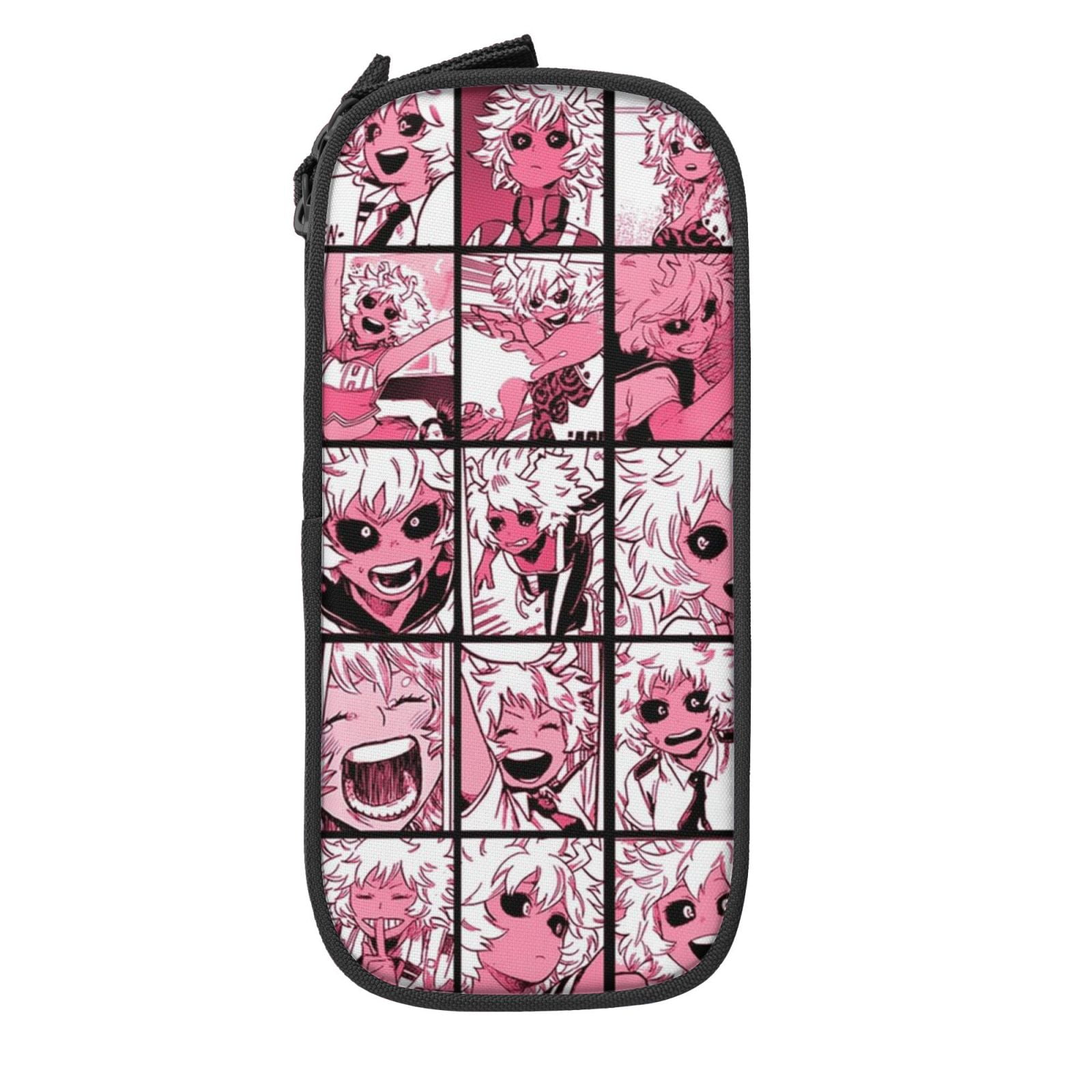Large Capacity Pencil Box My Hero Academia Mina Ashido Collage Canvas ...