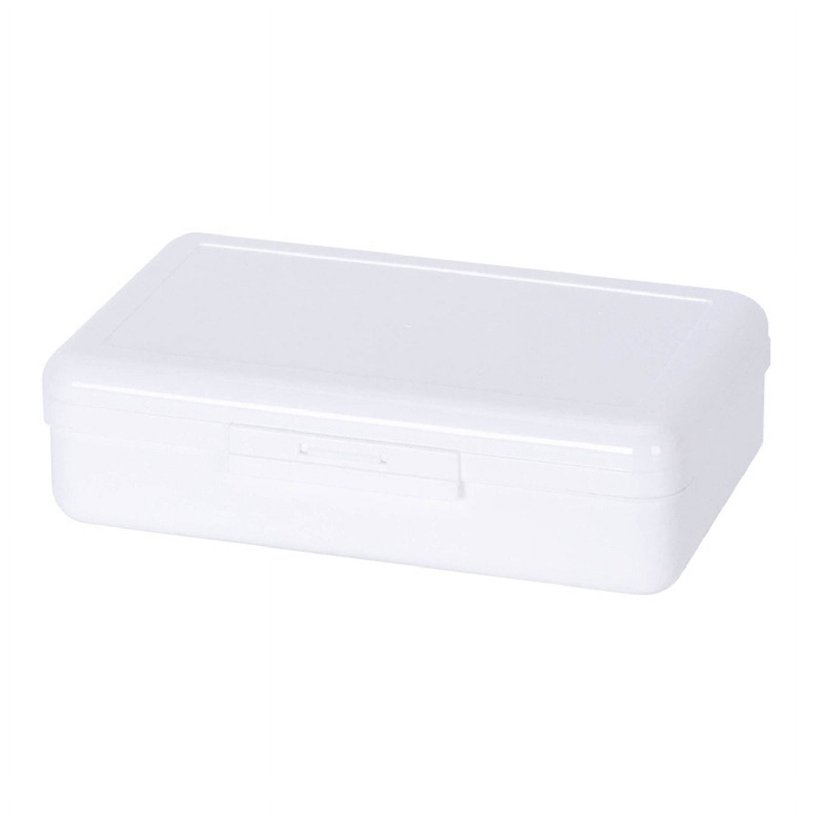 Large Capacity Pencil Box Paint Brush Organizer Stackable Plastic ...