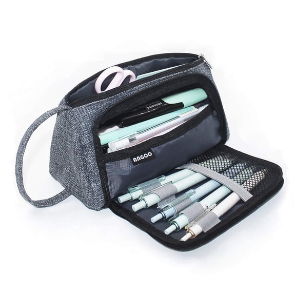Large Capacity Pencil Case,Zippered Stationery Organizer Pouch for ...