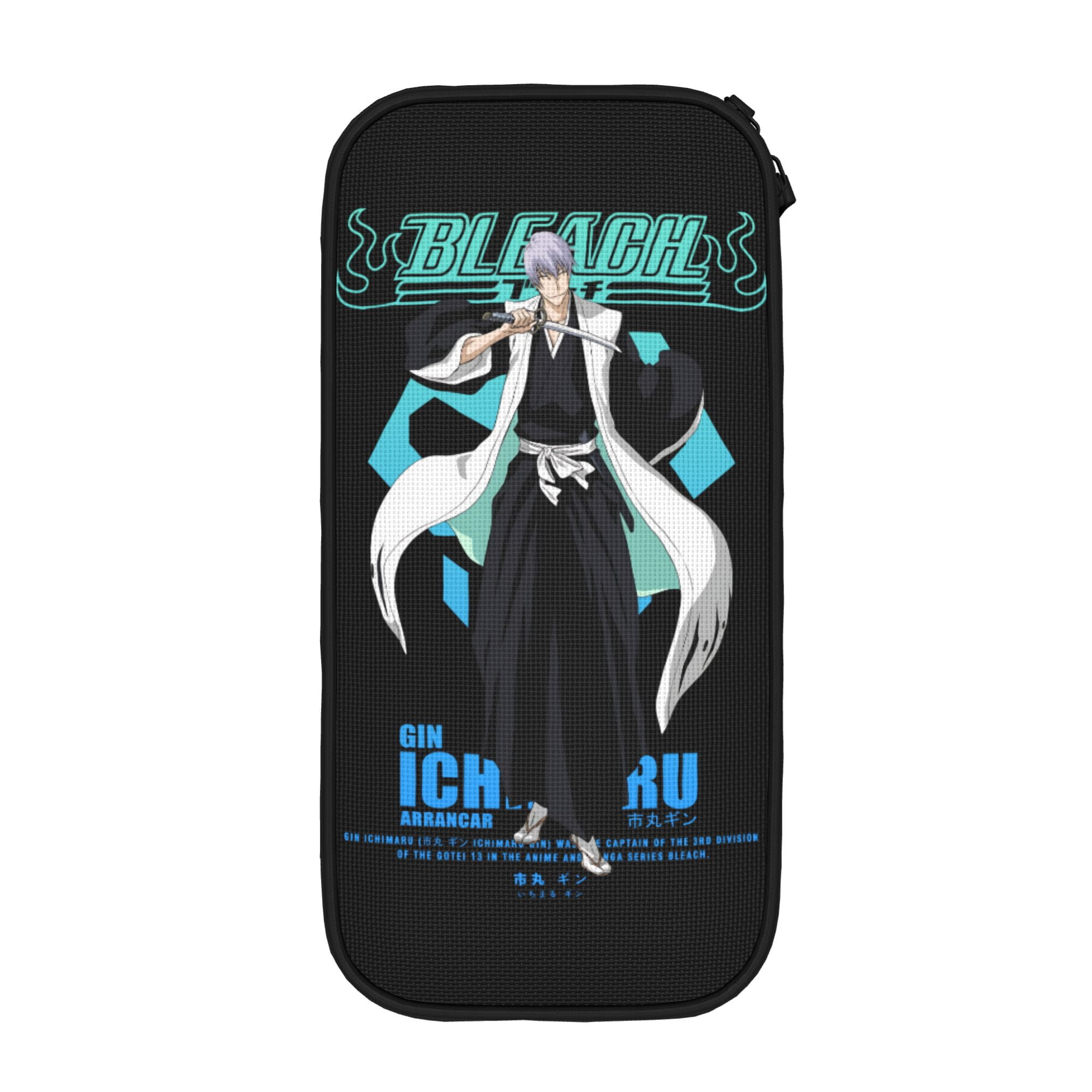Large Capacity Pencil Pouch Bleach Ichimaru Gin Pencil Bag Storage ...