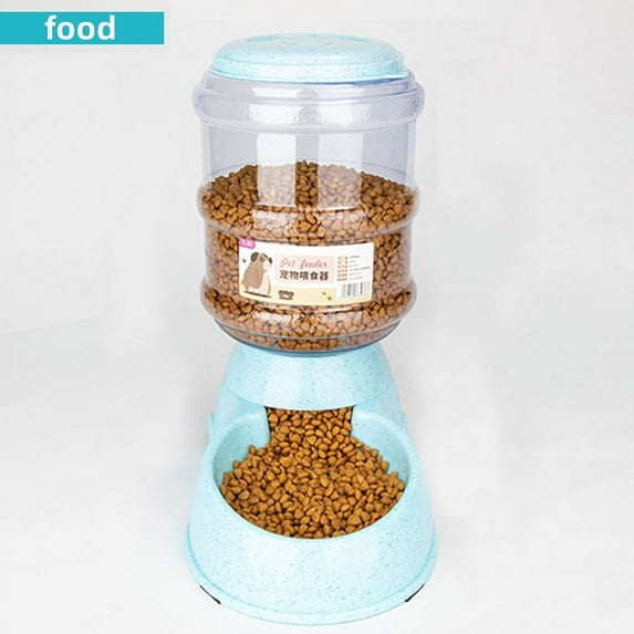 Large Capacity Pet Feeder Bowls Small Dog Food Bowl Automatic Water ...