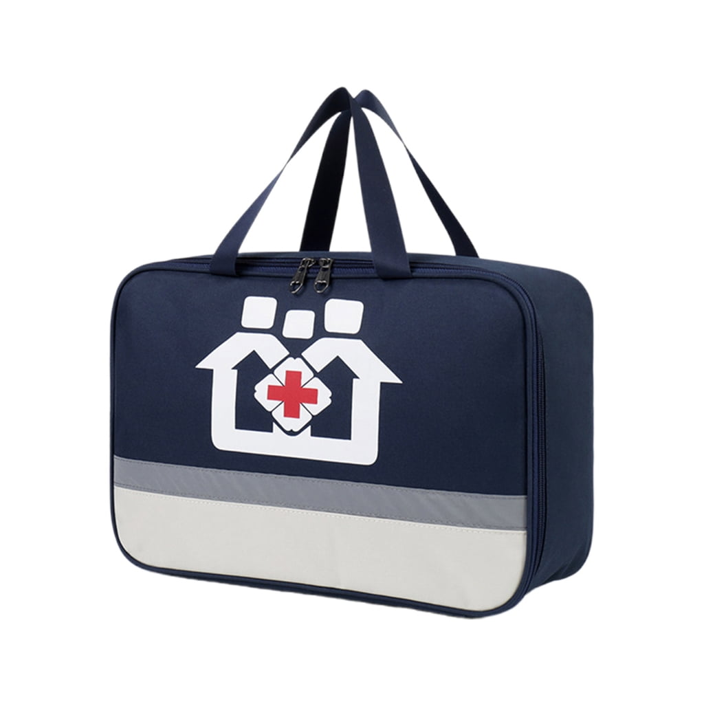 Large Capacity Pill Bottle Organizer Medicine Bag for Medications Pills ...