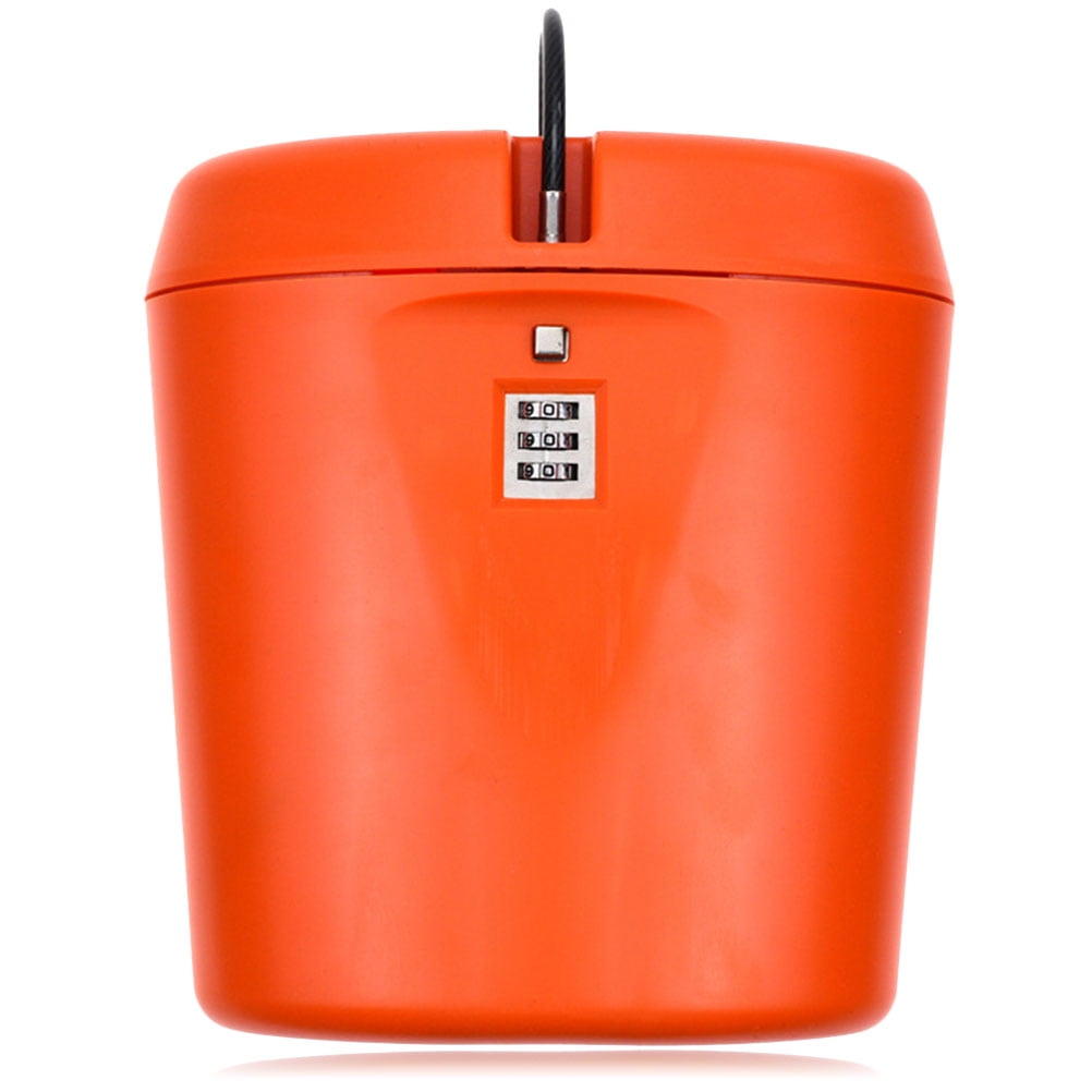 Large Capacity Plastic Lock Box Portable Outdoor Storage Case with ...