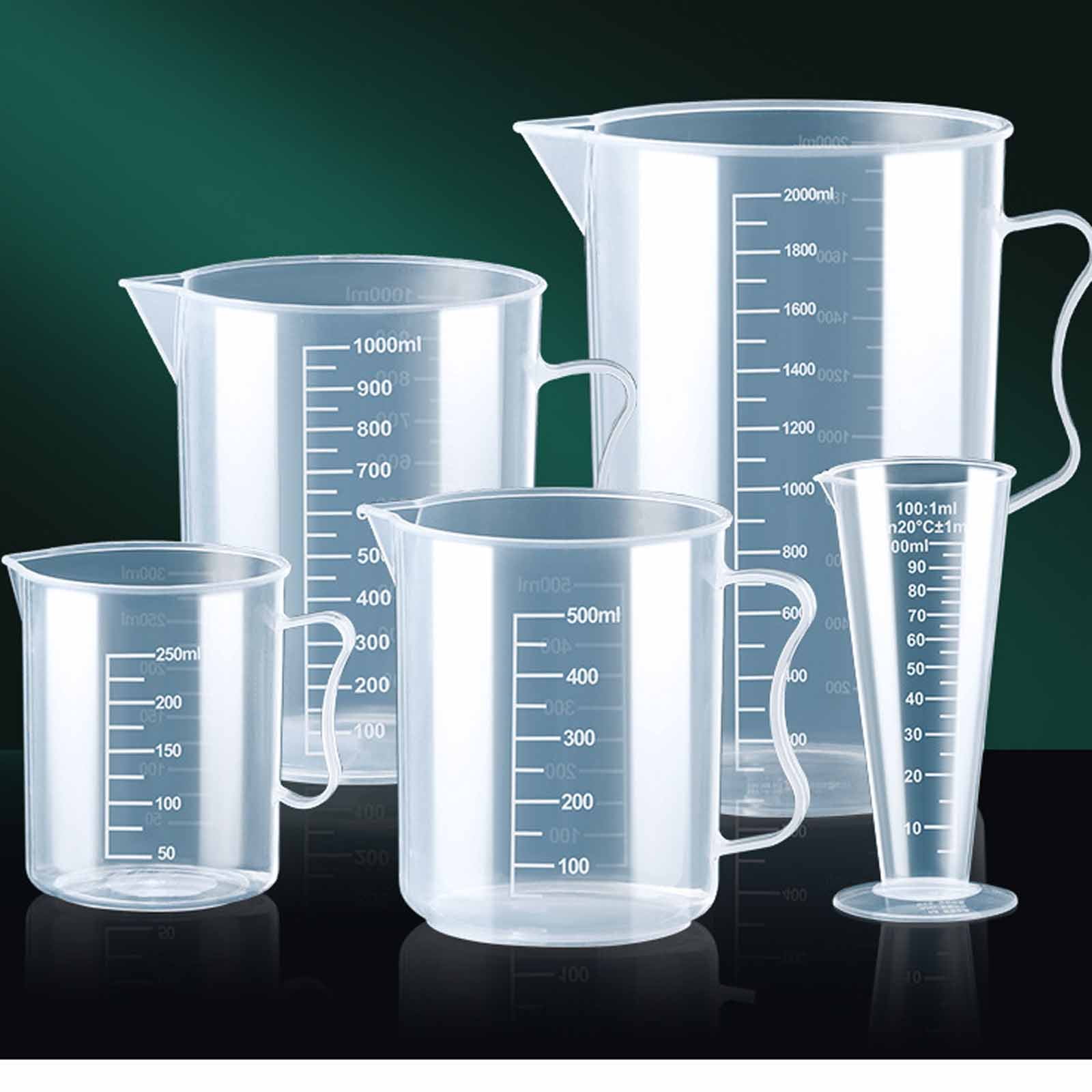 Large Capacity Plastic Measuring Cup with Scale 2000ml Food-Grade ...