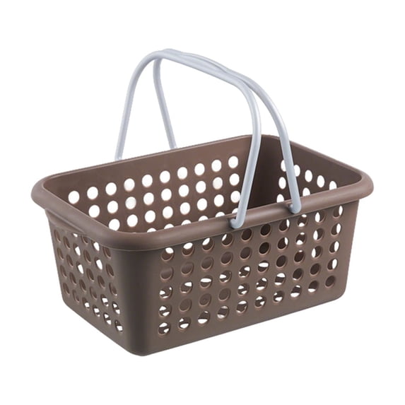 Large Capacity Plastic Shower Caddy Basket with Handle for Bathroom ...
