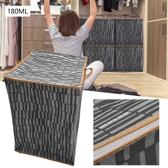 Large Capacity Portable Wardrobe Storage Bag for Home Bedding ...