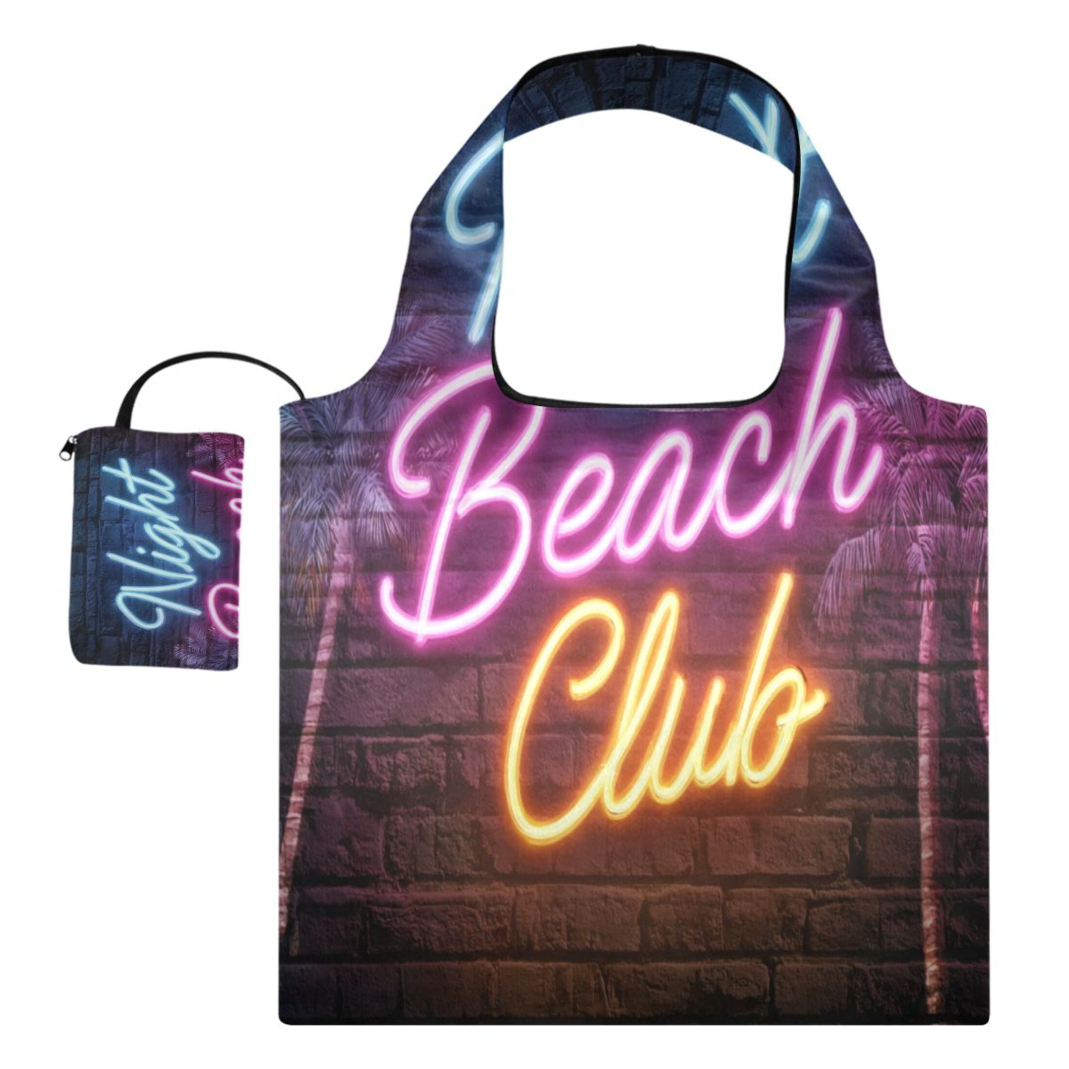 Large Capacity Print Tote Bag,Lightweight Portable Foldable Shopping ...
