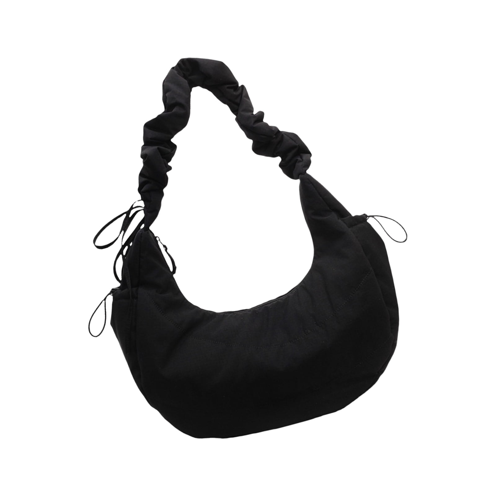 Large Capacity Quilted Nylon Bag For Women Ergonomic Crossbody Shoulder ...