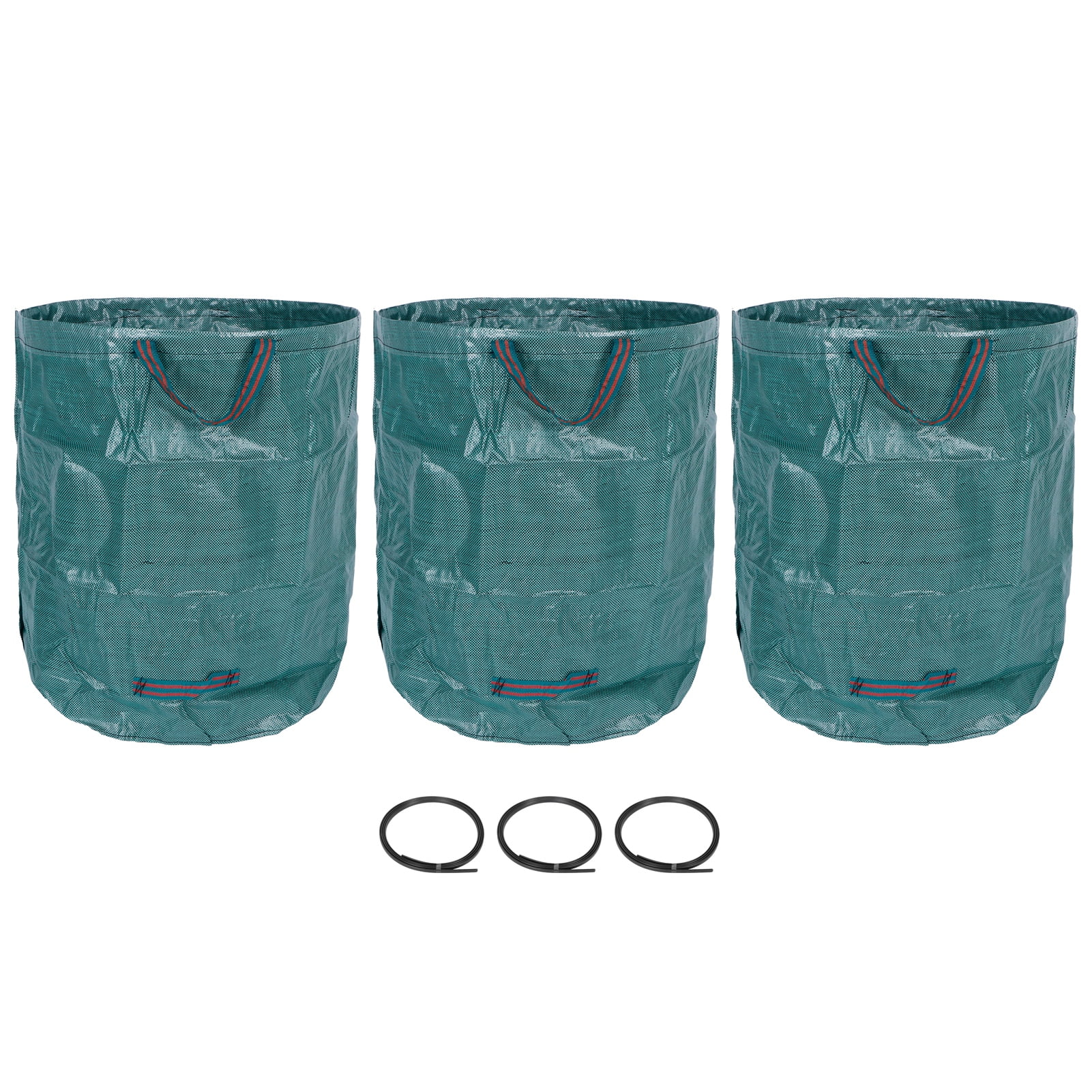 Large Capacity Reusable Garden Garbage Bags, 3Pcs Polypropylene ...