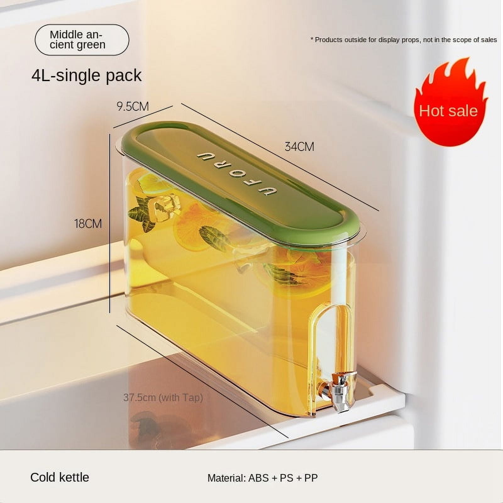 Large Capacity Sealable Kitchen Utility Fruit Juice Cooler with Tap ...