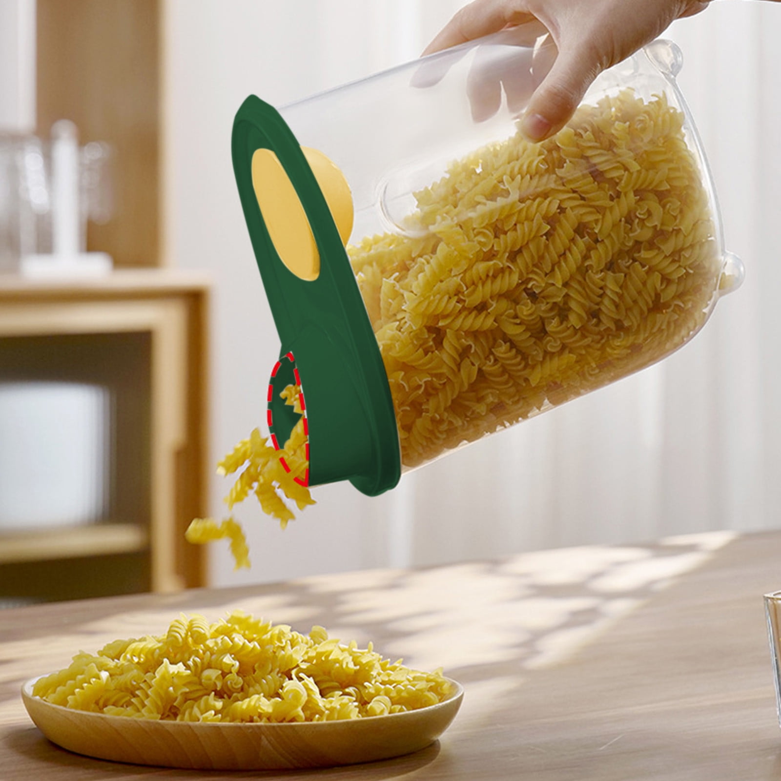 Large Capacity Stackable Kitchen Storage Containers for Flour, Rice ...