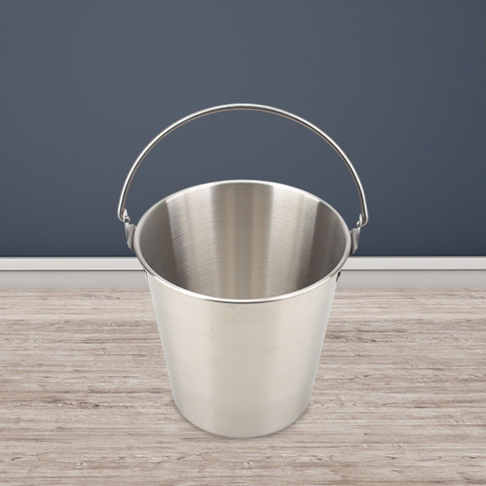 Large Capacity Stainless Steel Bucket Household Barrel Drinks Bottle ...