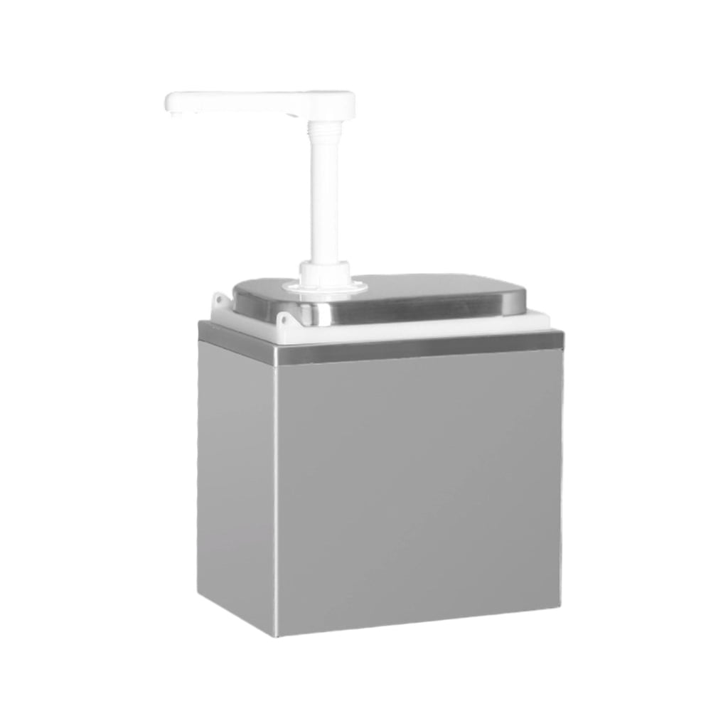 Large Capacity Stainless Steels Sauce Dispenser Bottle Hand Press ...