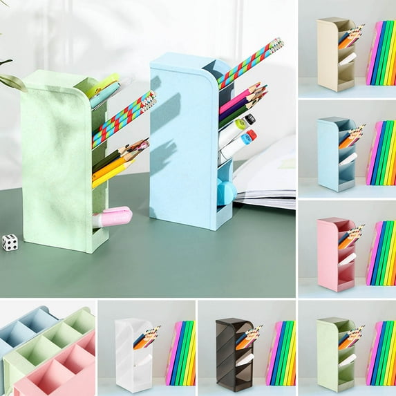 Large Capacity Stationery Box | Portable Multi-Functional Pencil Case ...