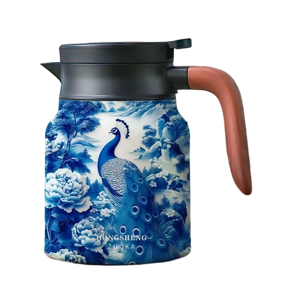 Large Capacity Teas Kettle 1000ml Leak Proof Stainless Steels Thermal ...