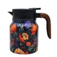 Large Capacity Teas Kettle 1000ml Leak Proof Stainless Steels Thermal ...