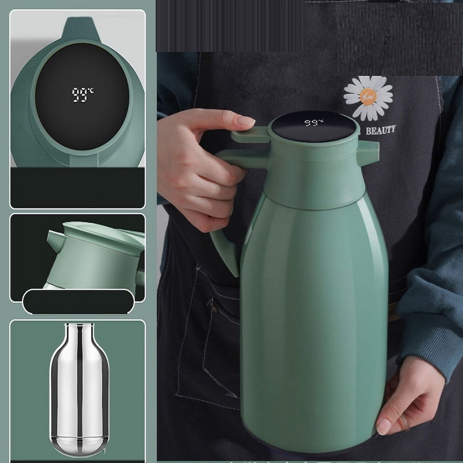 Large Capacity Thermos Kettle Thermal coffee Kettle Hot Water Bottle ...