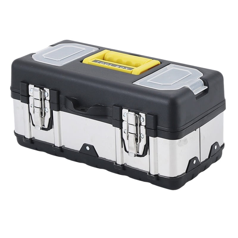Large Capacity Tool Box Portable Large Hardware Storage Box Home Car ...