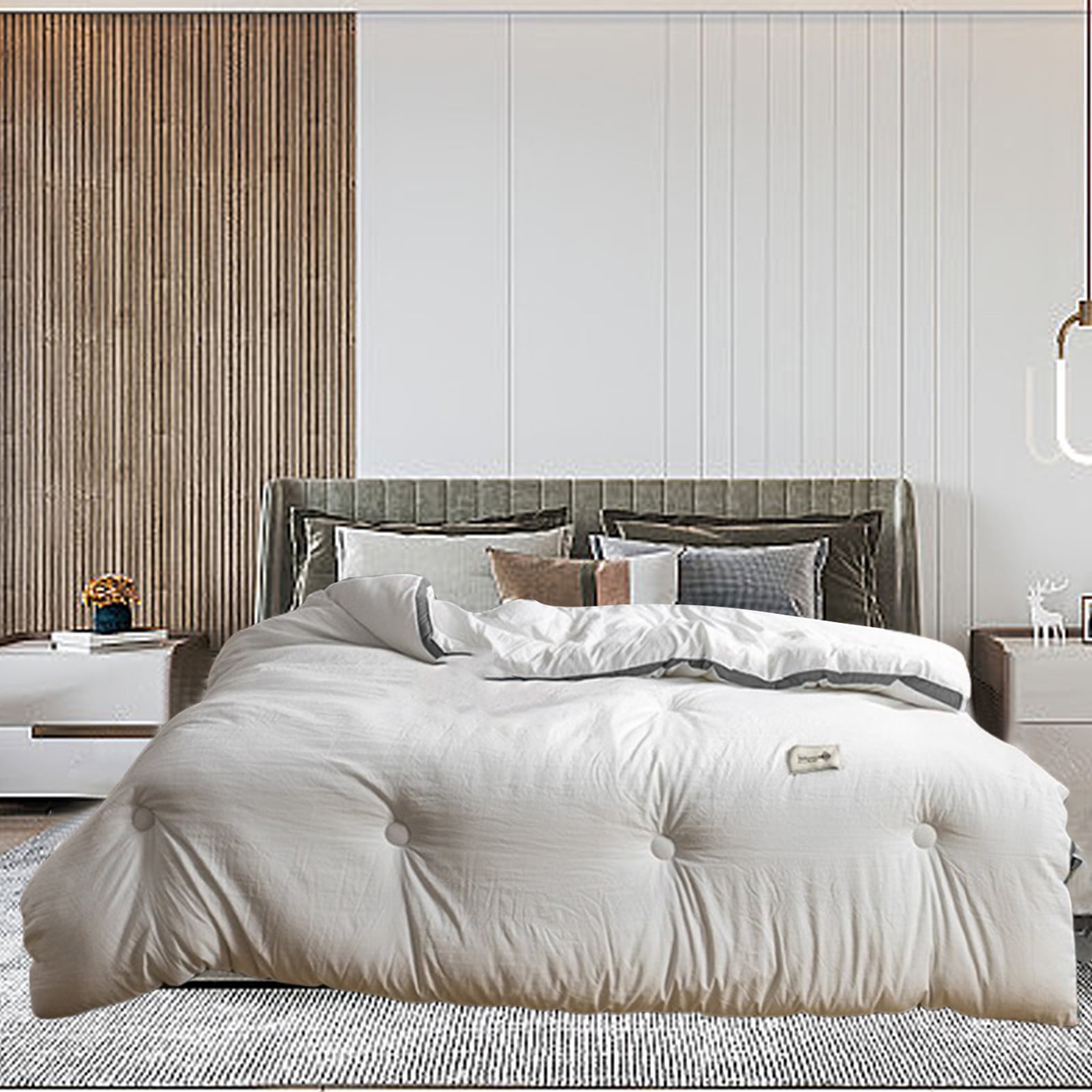 Thick Quilt,Washed Cotton Fibre Quilt,Winter Quilt,Thickened Warm Quilt ...