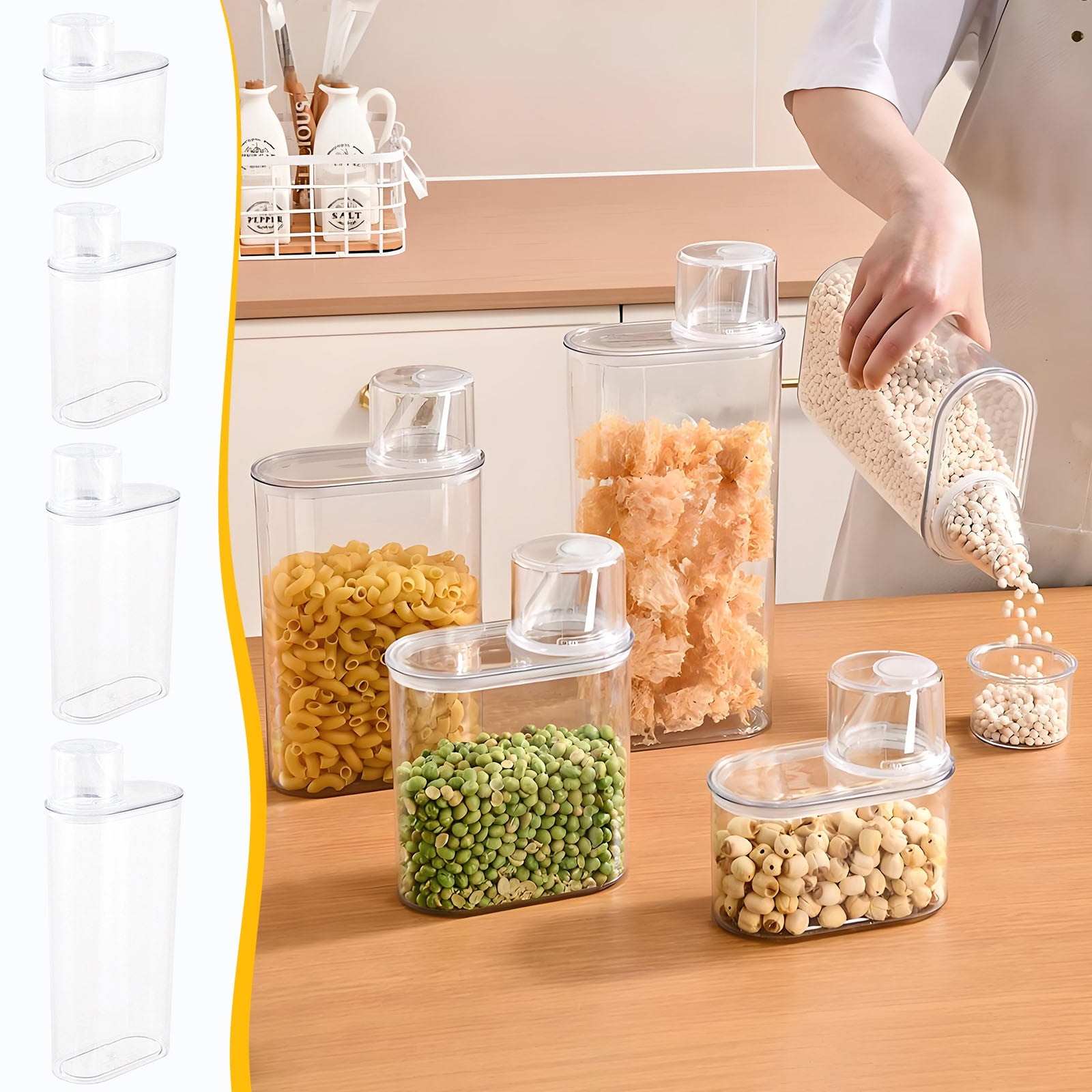 Large Capacity Transparent Pen Barrel,Modern Storage Desk Organizer ...