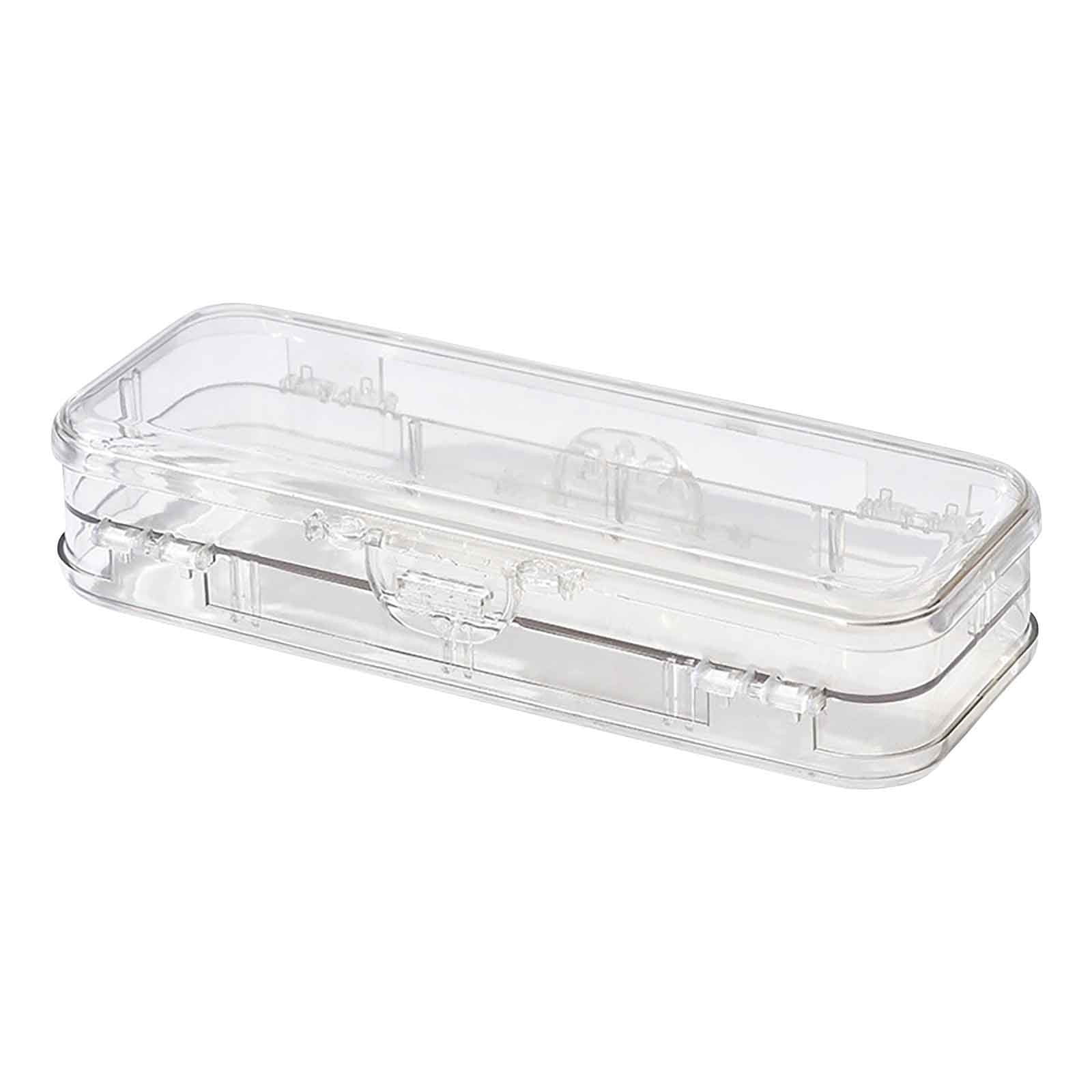 Large Capacity Transparent Stationery Case Pencil Case Handheld ...