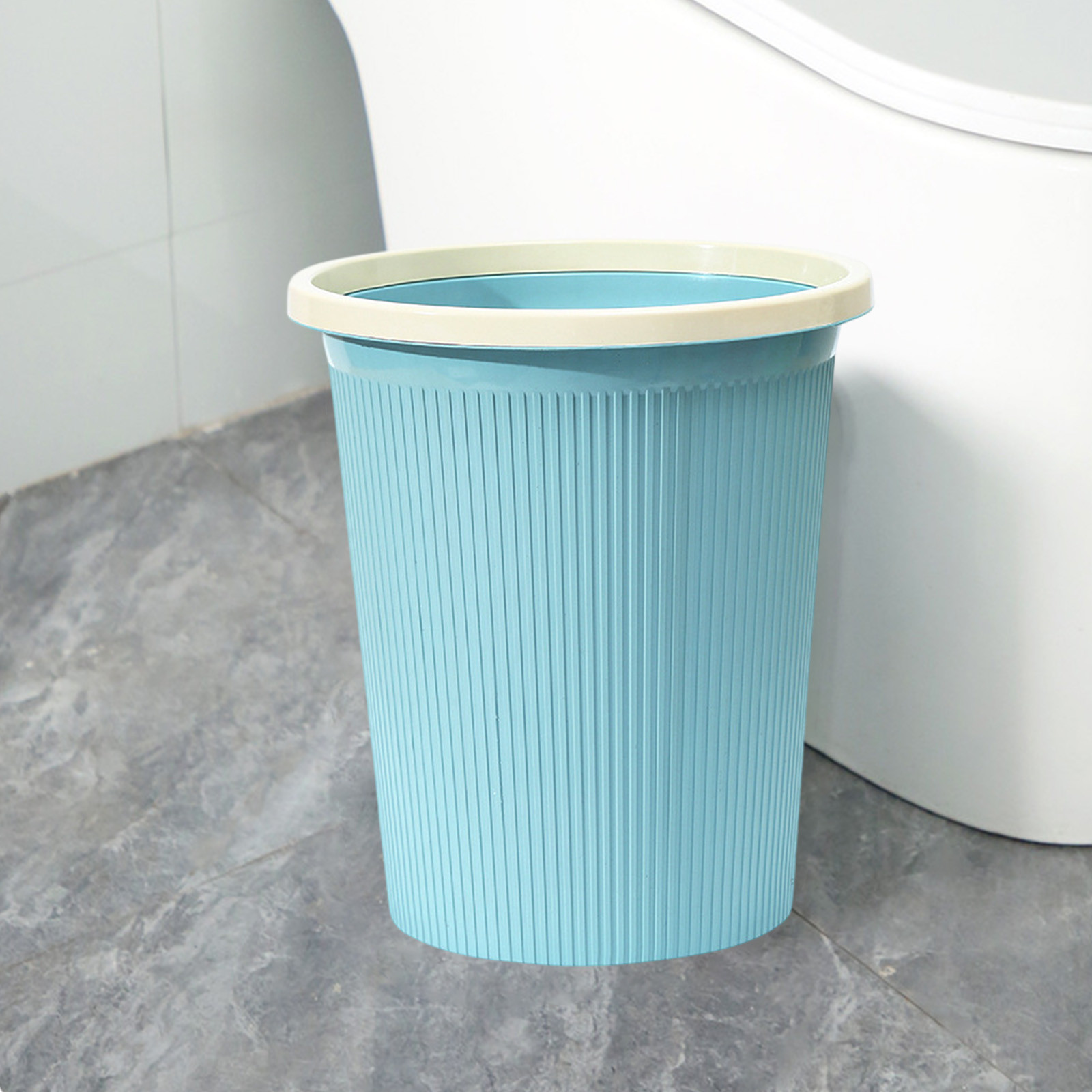 Large Capacity Trash Can, Living Room Bathroom Waste Basket, Pressure ...