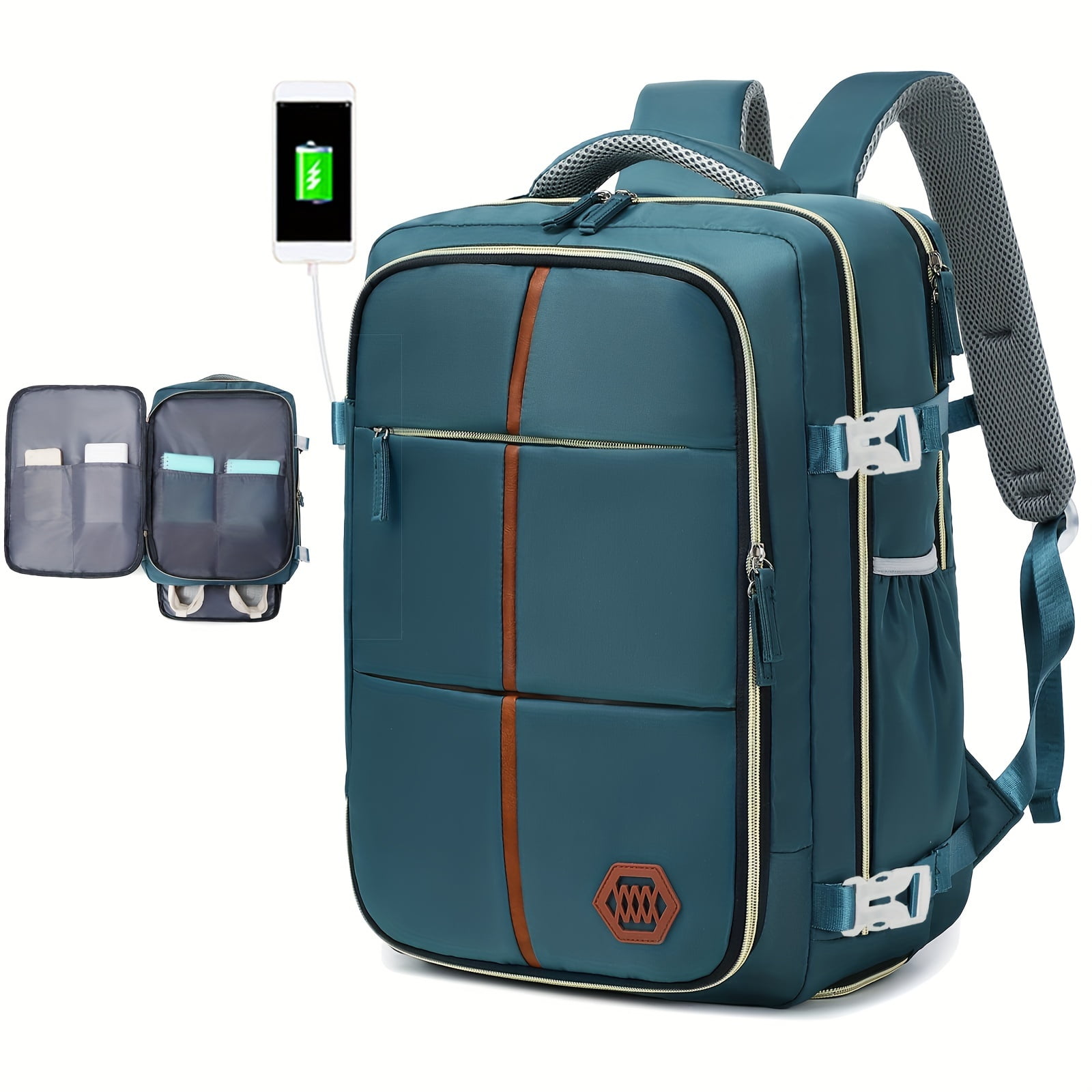 Large Capacity Travel Backpack Flight Approved Luggage Carry-On ...