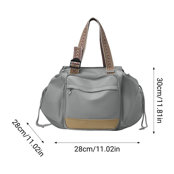 Large Capacity Travel Tote Bag, Wenini Women's Crossbody Handbag 15 ...