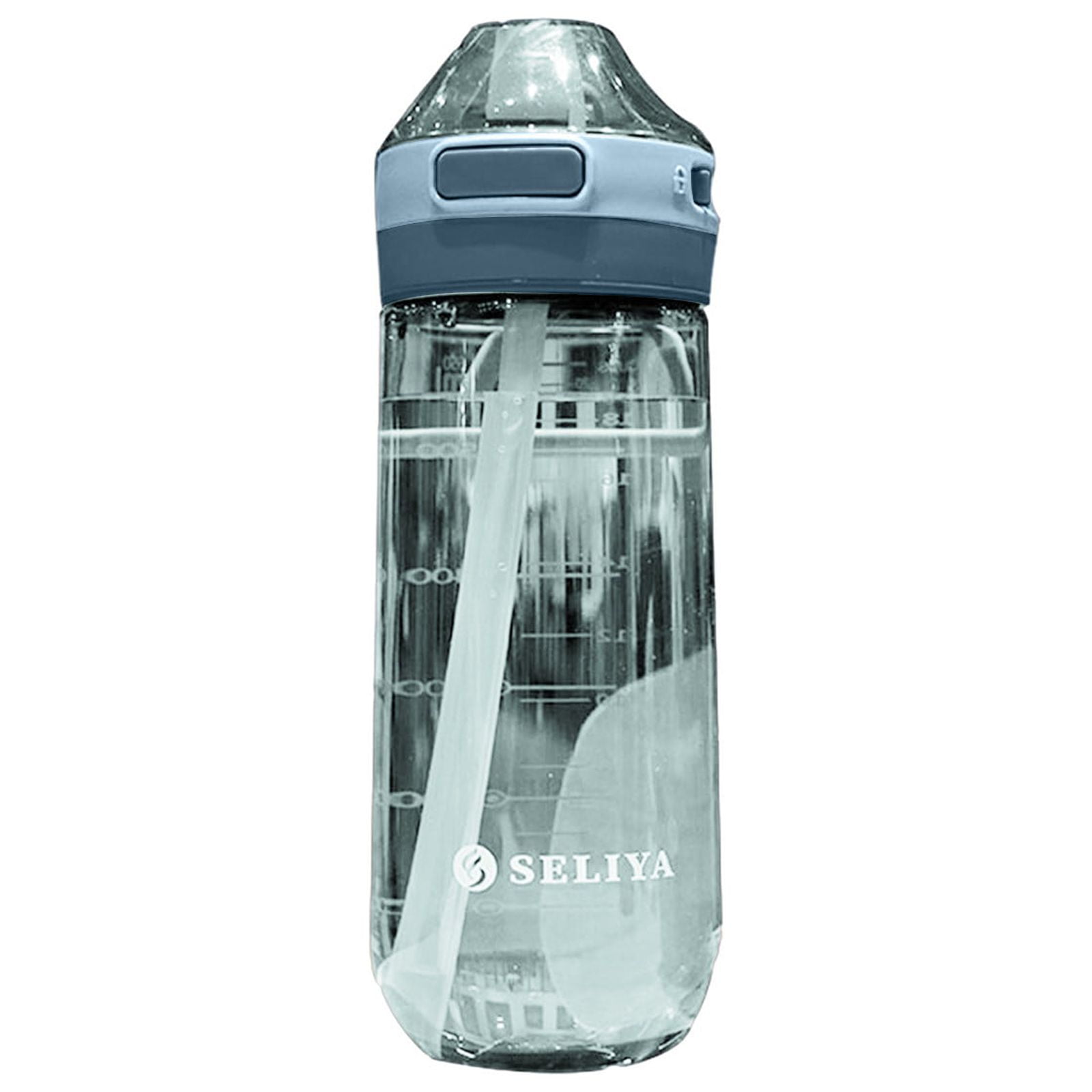 Customer reviews for Large Capacity Water Bottle with Straw&Graduated ...