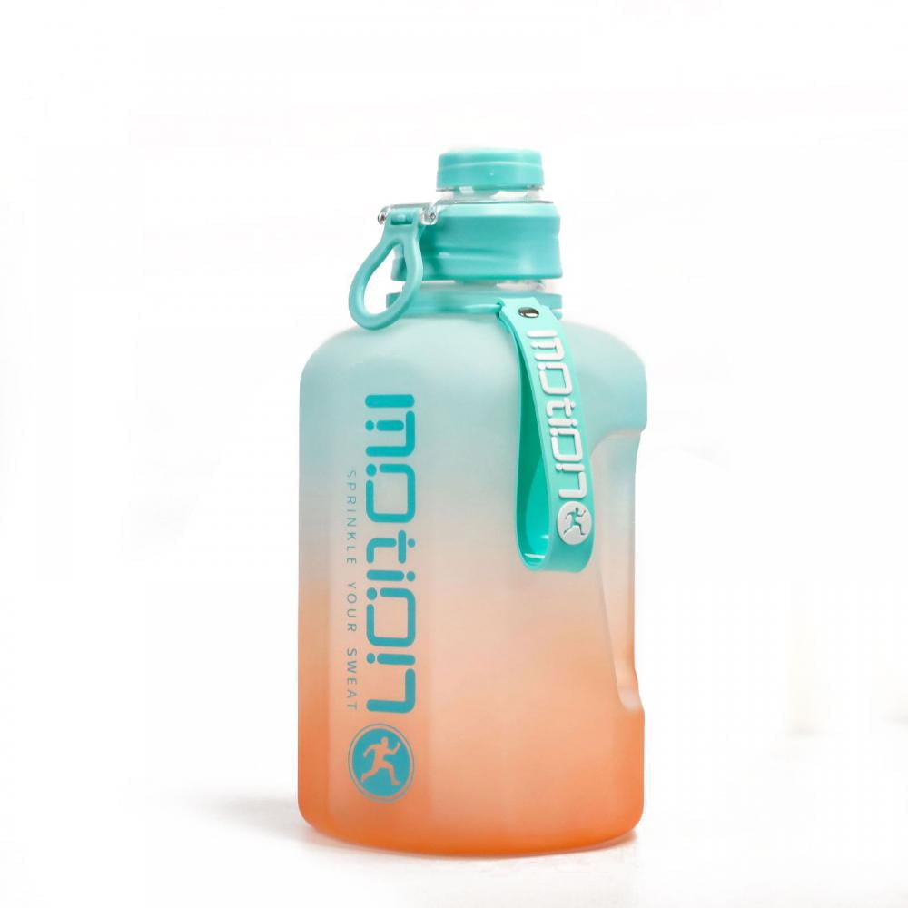Large Capacity Water Bottle with Capacity Marker Drinking Water Bottle ...