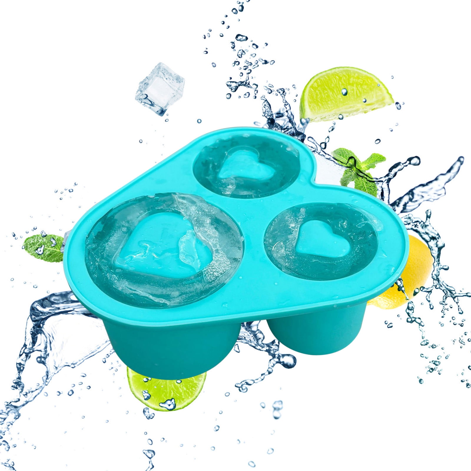 Large Capacity With Lid For Easy Demolding Of Ice Grids - Walmart.com