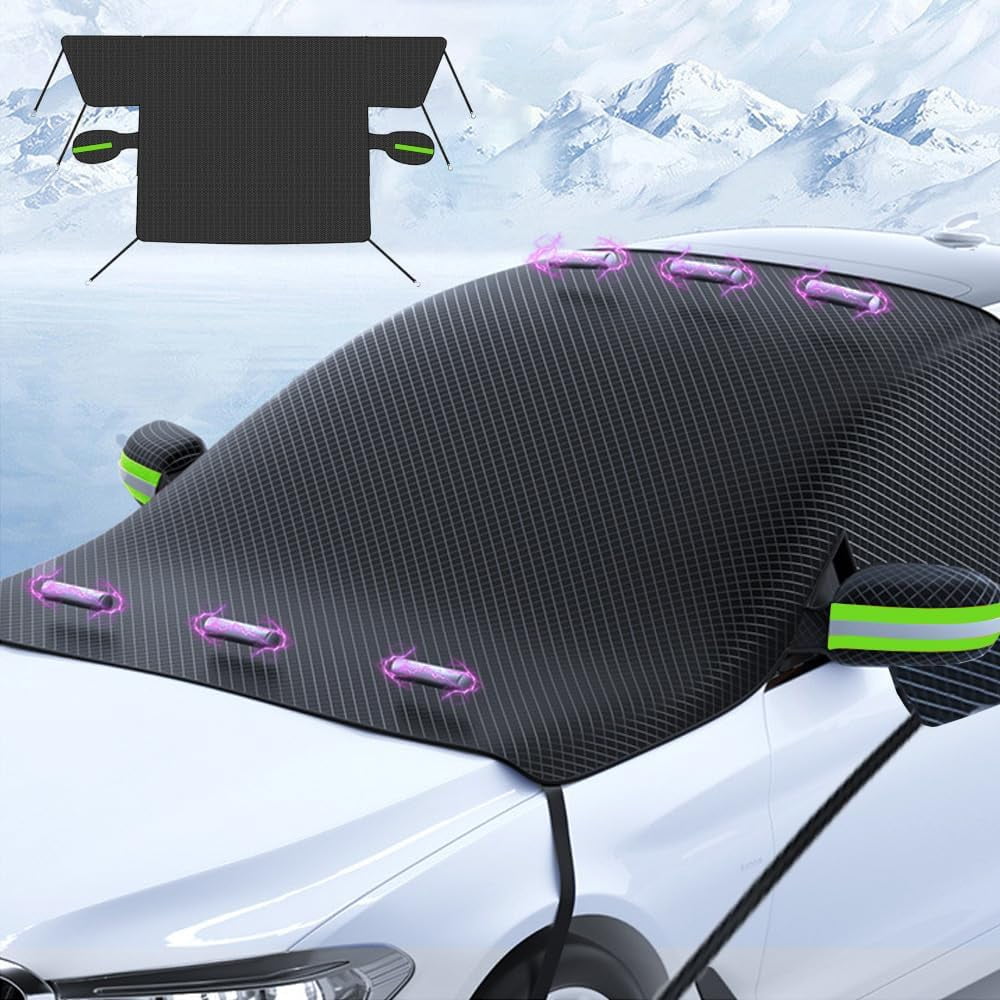 Large Car Windshield Cover for Ice and Snow,Automotive Windshield Snow ...