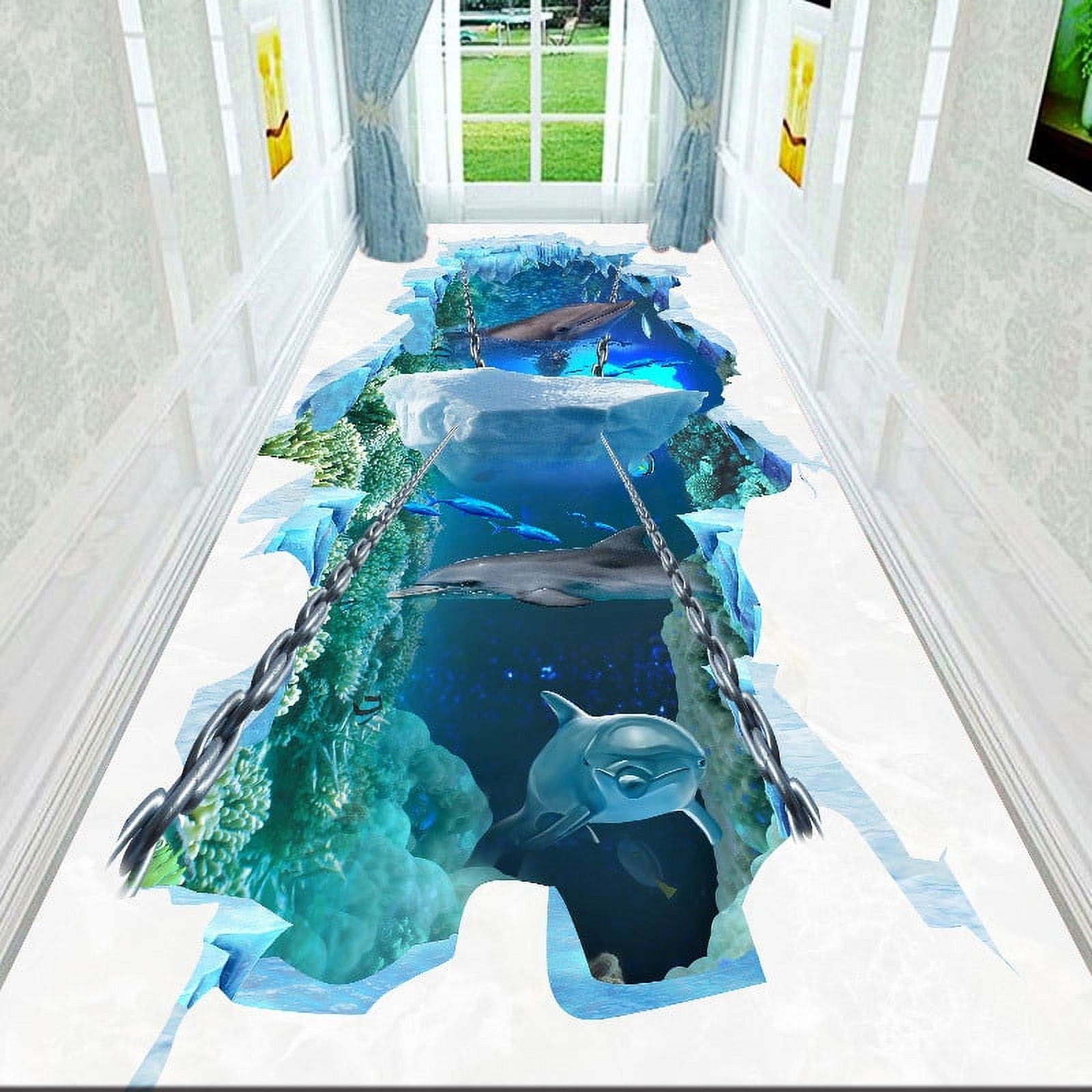 Large Carpet 3D Cobblest Corridor Carpet Hall Runners Floor Mat ...