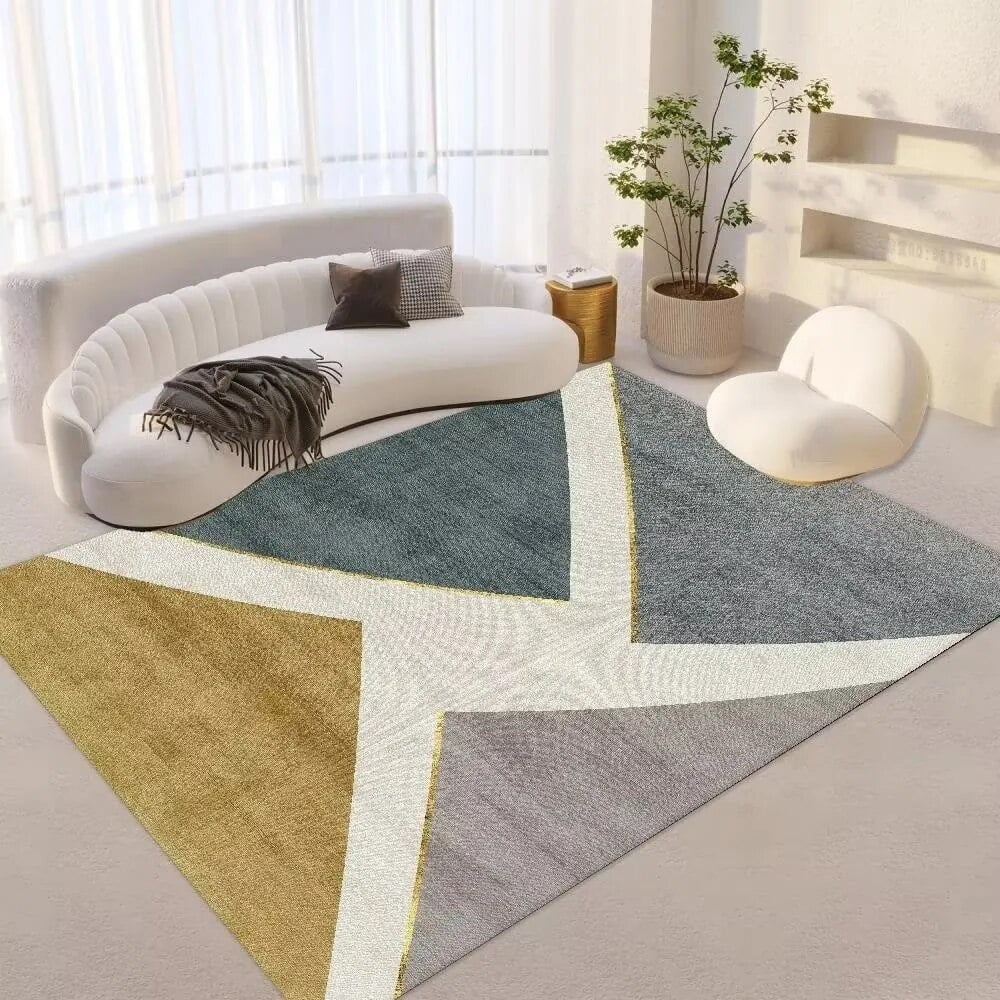 Large Carpet Abstract Cute Carpet Living Room ration Bedroom Modern ...