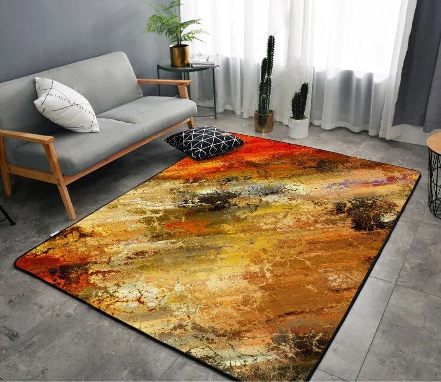Large Carpet Colorful Visual Printing Carpets for Living Room Bedroom ...