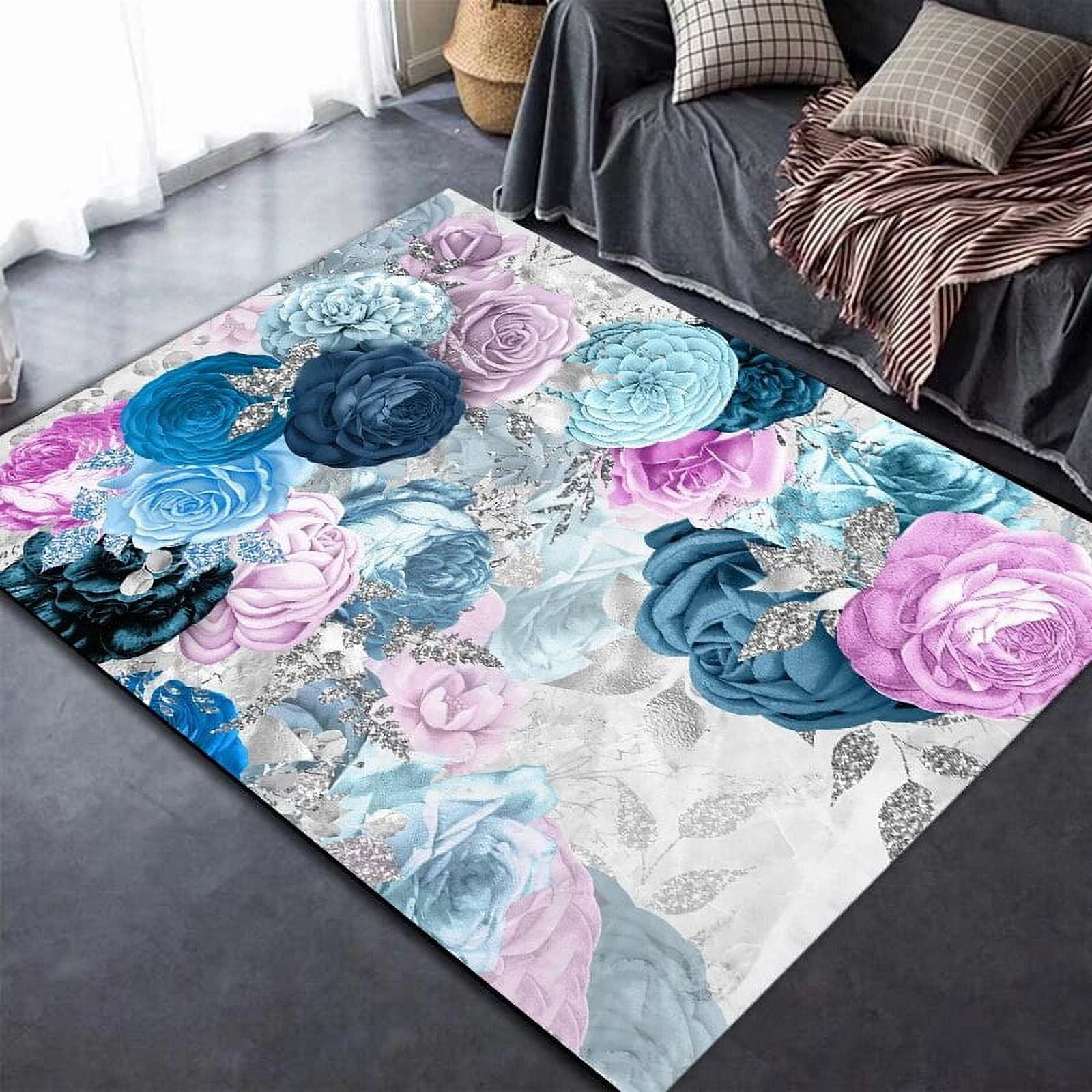 Large Carpet European Luxury Flowess Rug Area Rug Large Carpets for ...