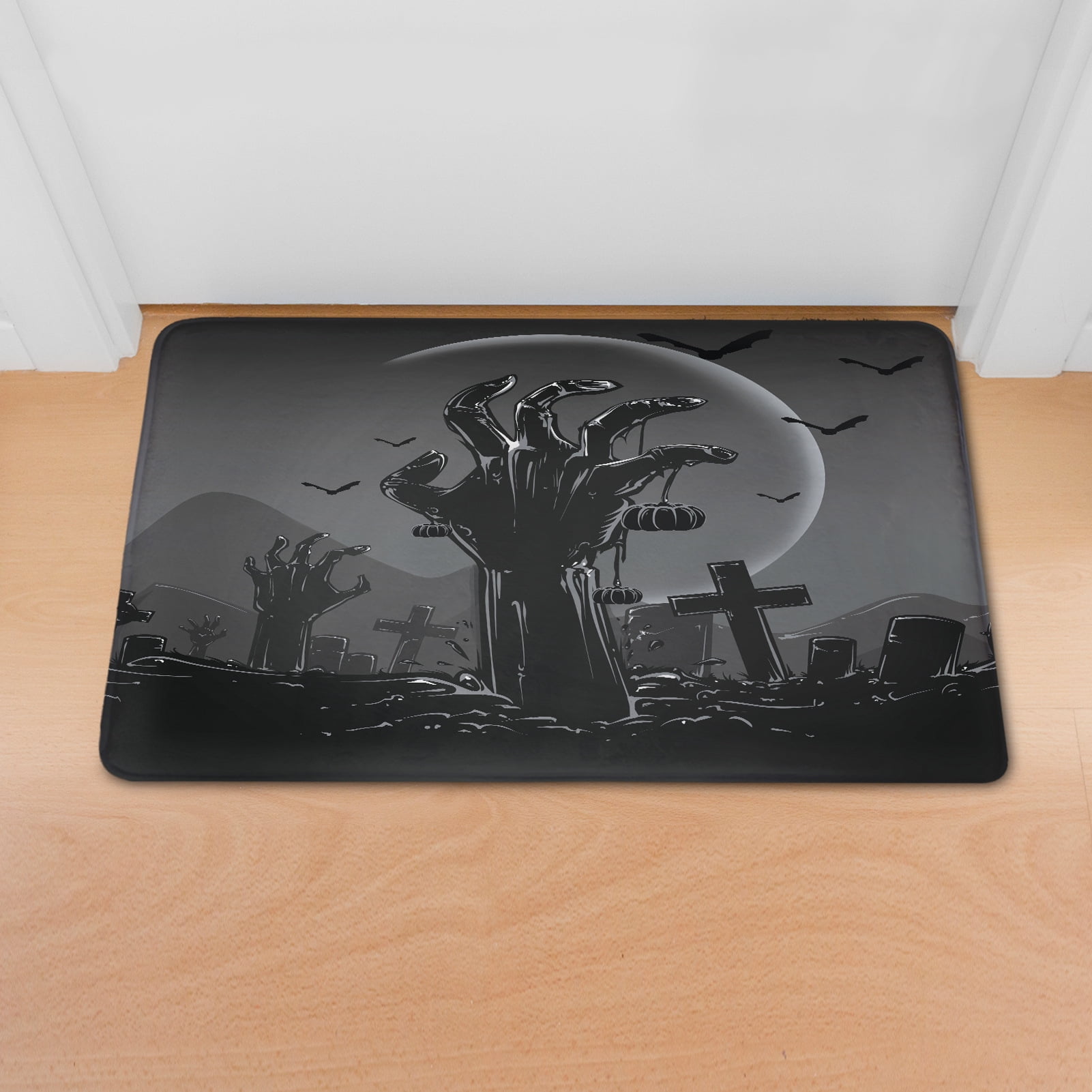 Large Carpet Halloween ghost fragments Pumpkin grave decoration carpet ...