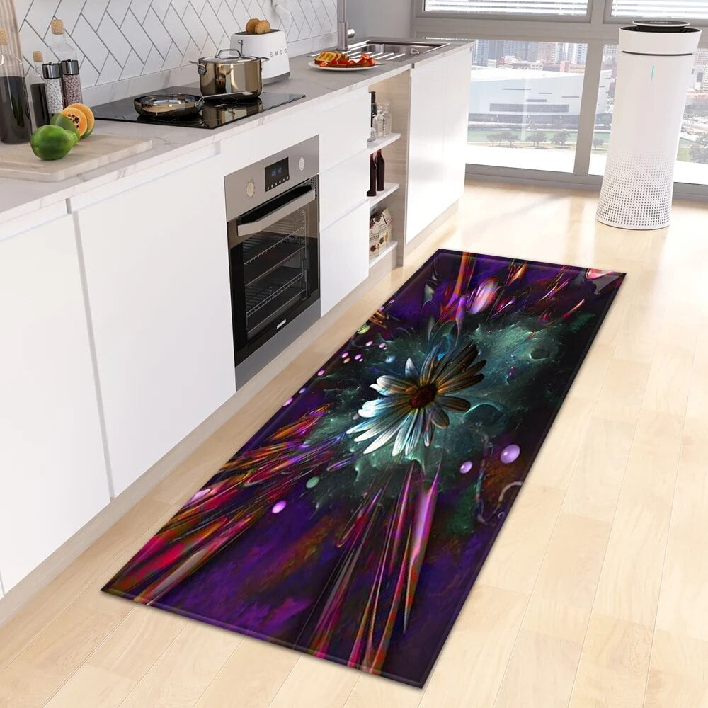 Large Carpet Modern 3D flower cartoon dream flower technology pattern ...