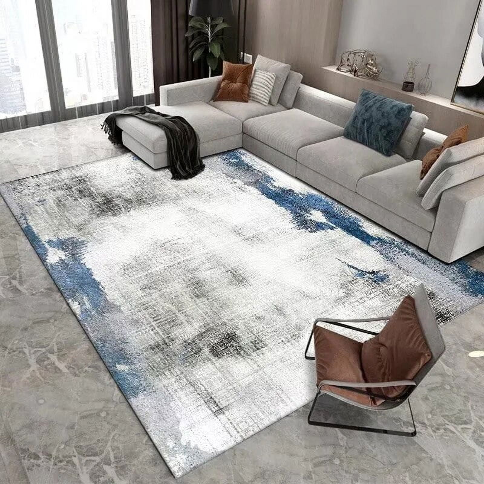Large Carpet Modern Abstract Carpets for Living Room ration Solid Color ...