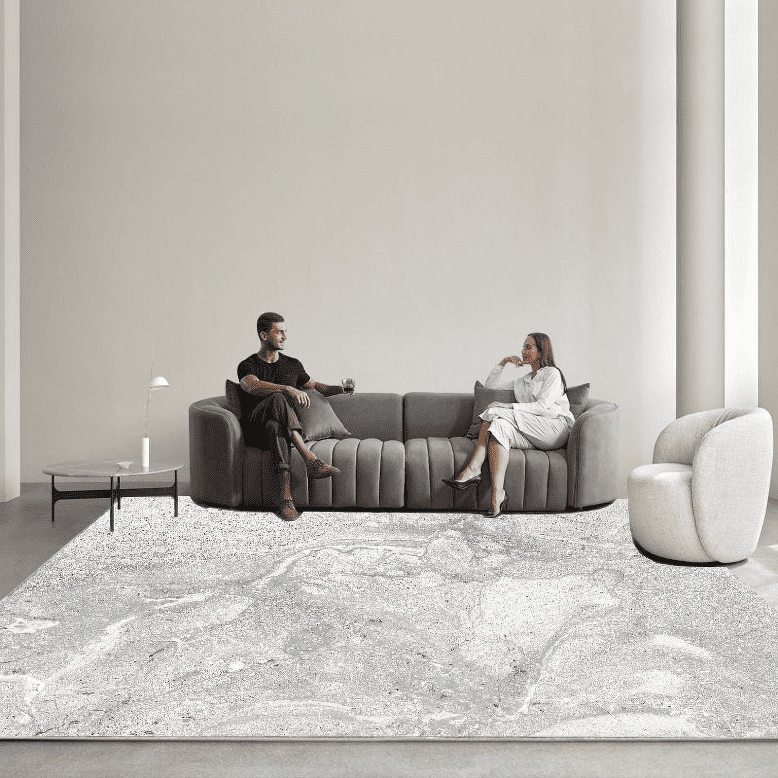 Large Carpet Modern Abstract Living Room ration Carpets Ink Splashing ...