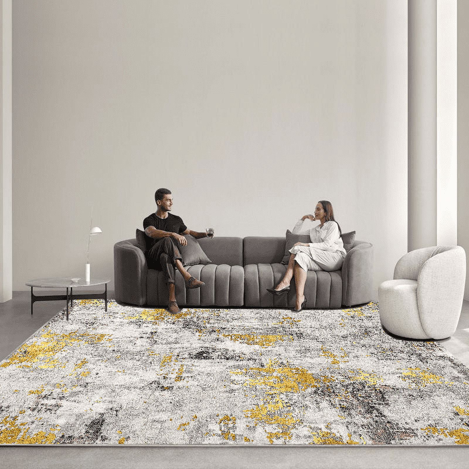 Large Carpet Modern Abstract Living Room ration Carpets Ink Splashing ...