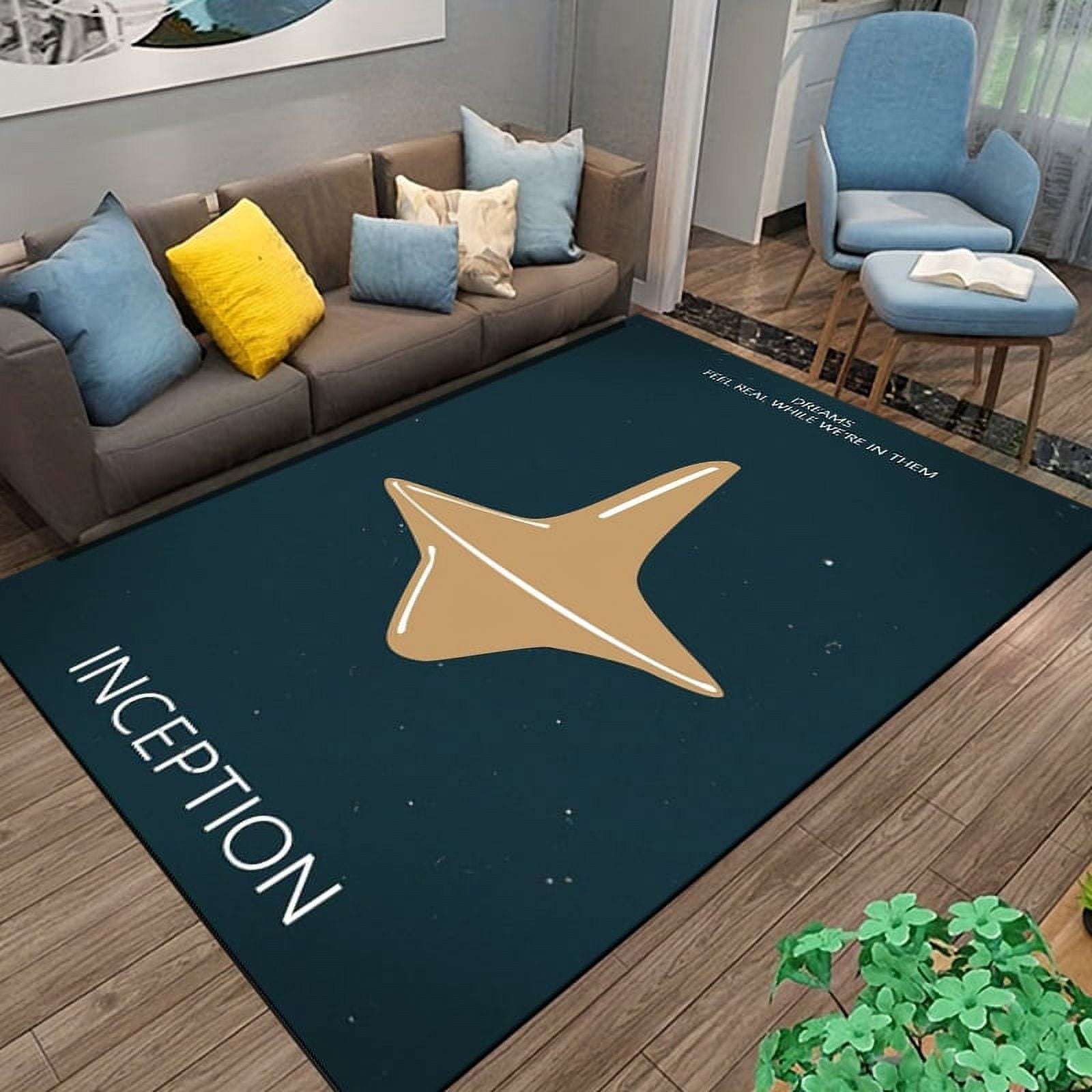 Large Carpet Movies-Inception Pattern Rug for Bedroom Living Room Anime ...