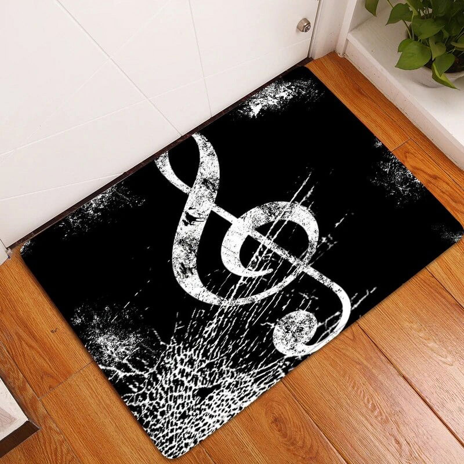 Large Carpet Music notes floor mats colored non slip door areas carpets ...
