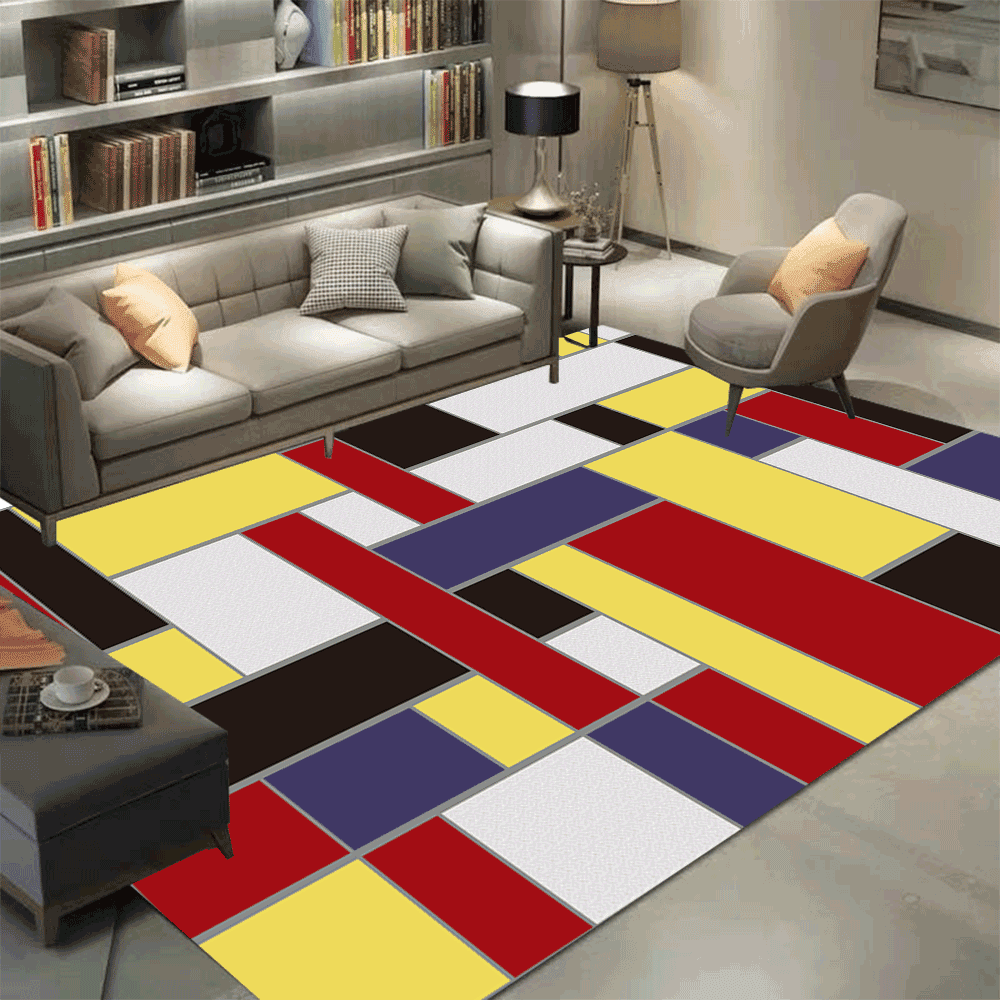 Large Carpet Nordic Abstract Carpets for Living Room Home ration Coffee Table Large Area Rugs ...